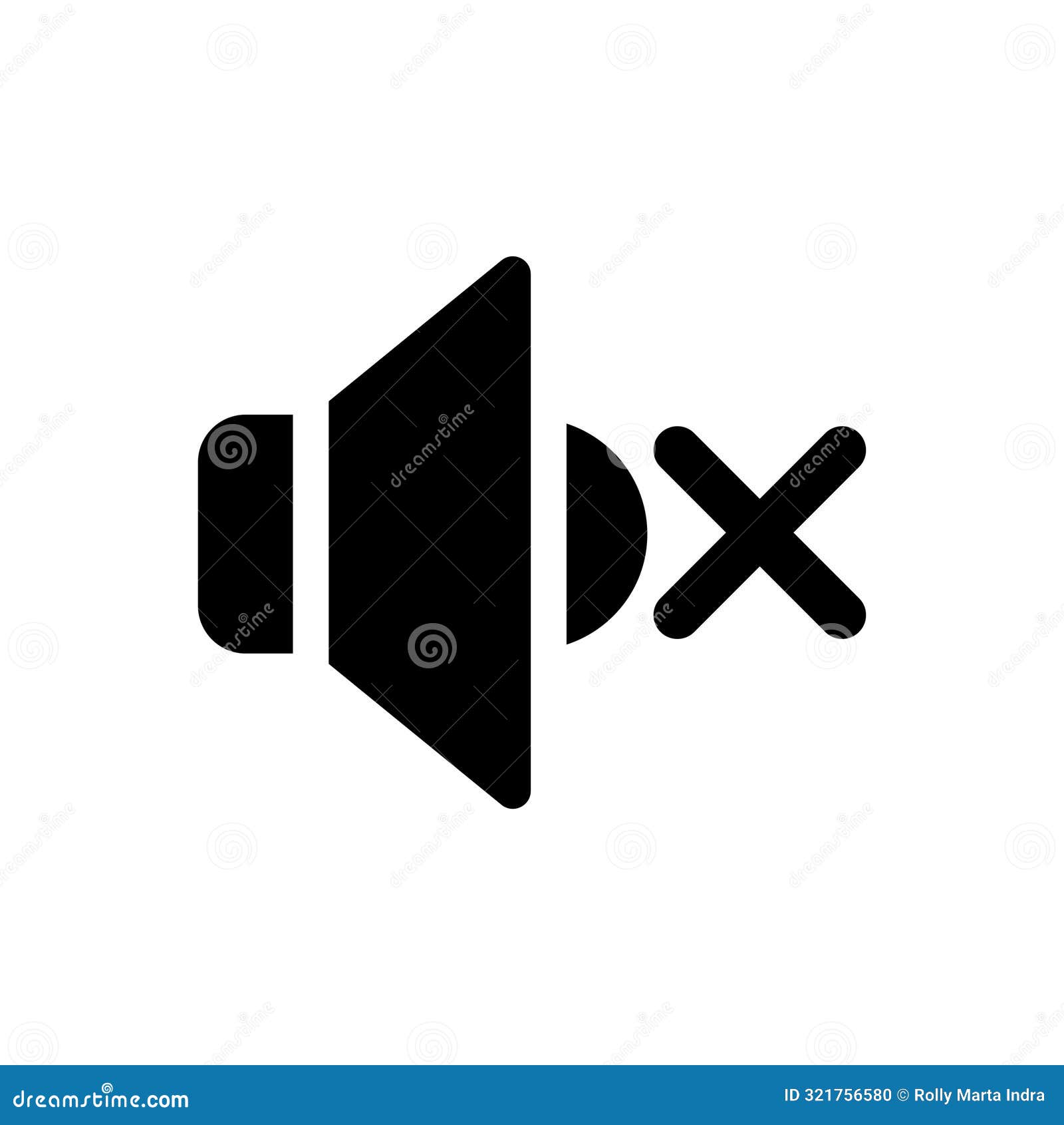 Mute Speaker Icon. Sound or Specier Illustration Vectors and ...