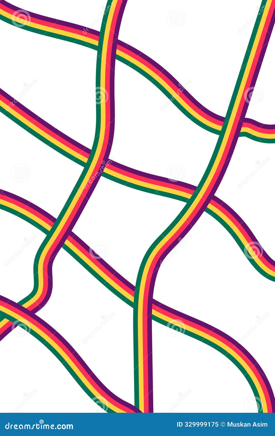 Distorted Groovy Multicolor Chessboard Seamless Pattern, Retro Style for Print on Textile Stock ...