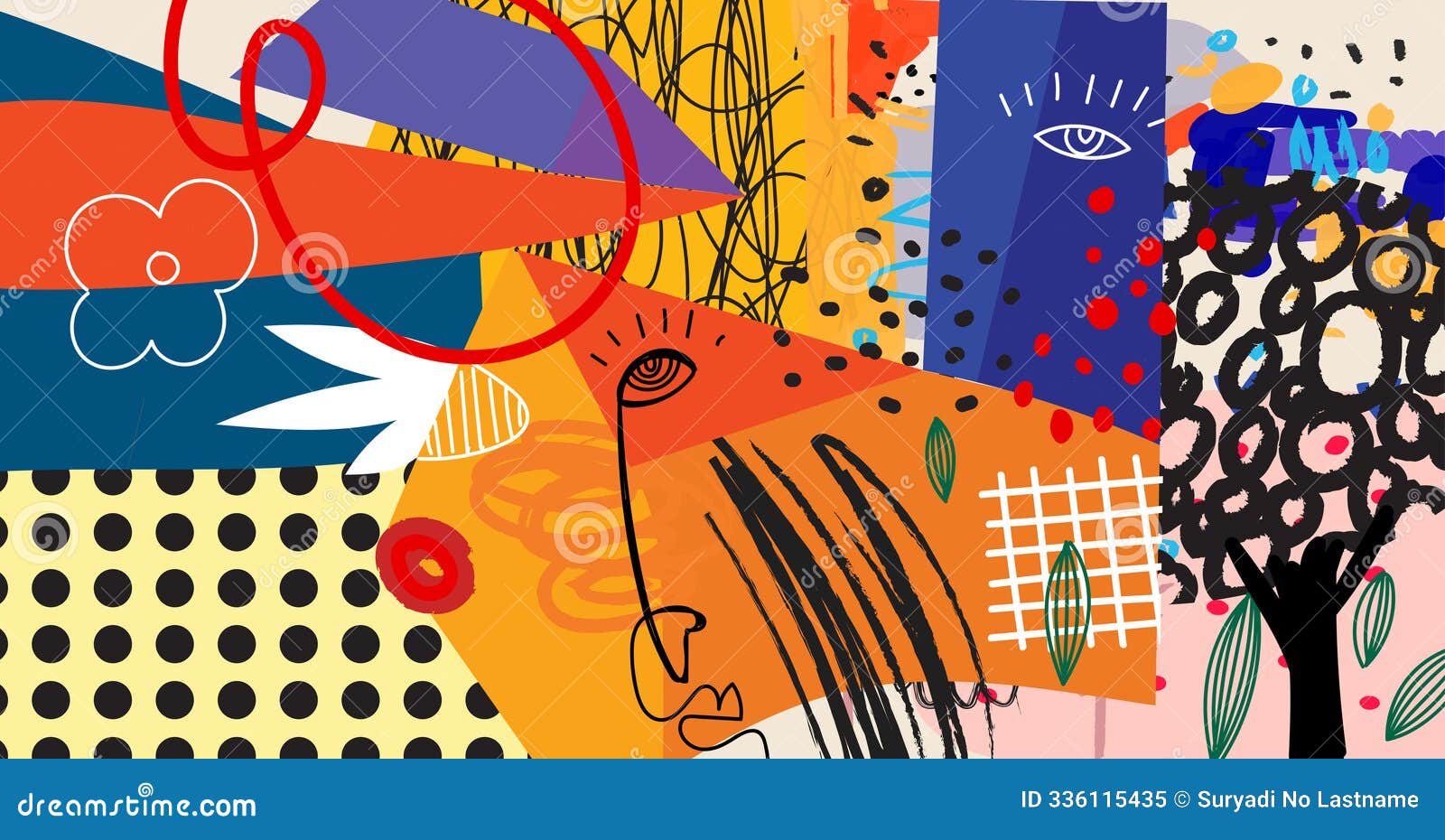 Artistic Abstract Geometric Rough Grunge Line Art Pattern Background ...