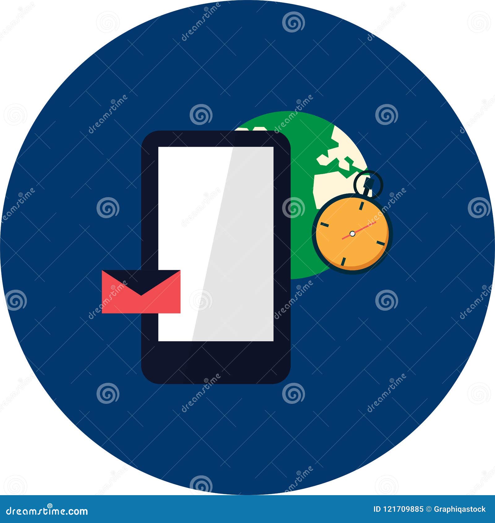 Mobile Access Icon Design stock vector. Illustration of design - 121709885