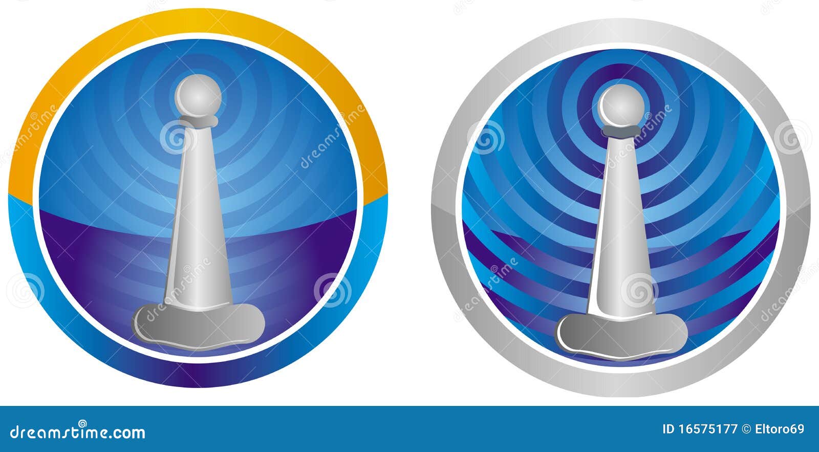 Mobile antena icon stock vector. Illustration of satellite - 16575177