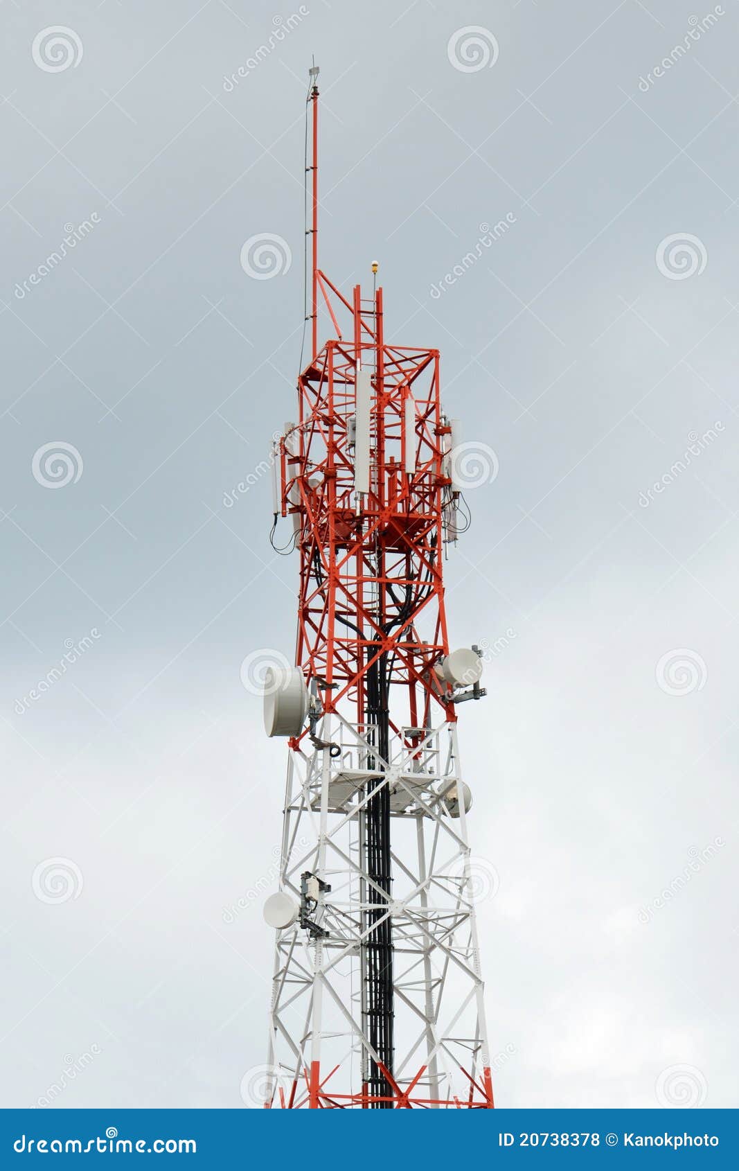 The Mobile Antenna stock photo. Image of satellite, global - 20738378