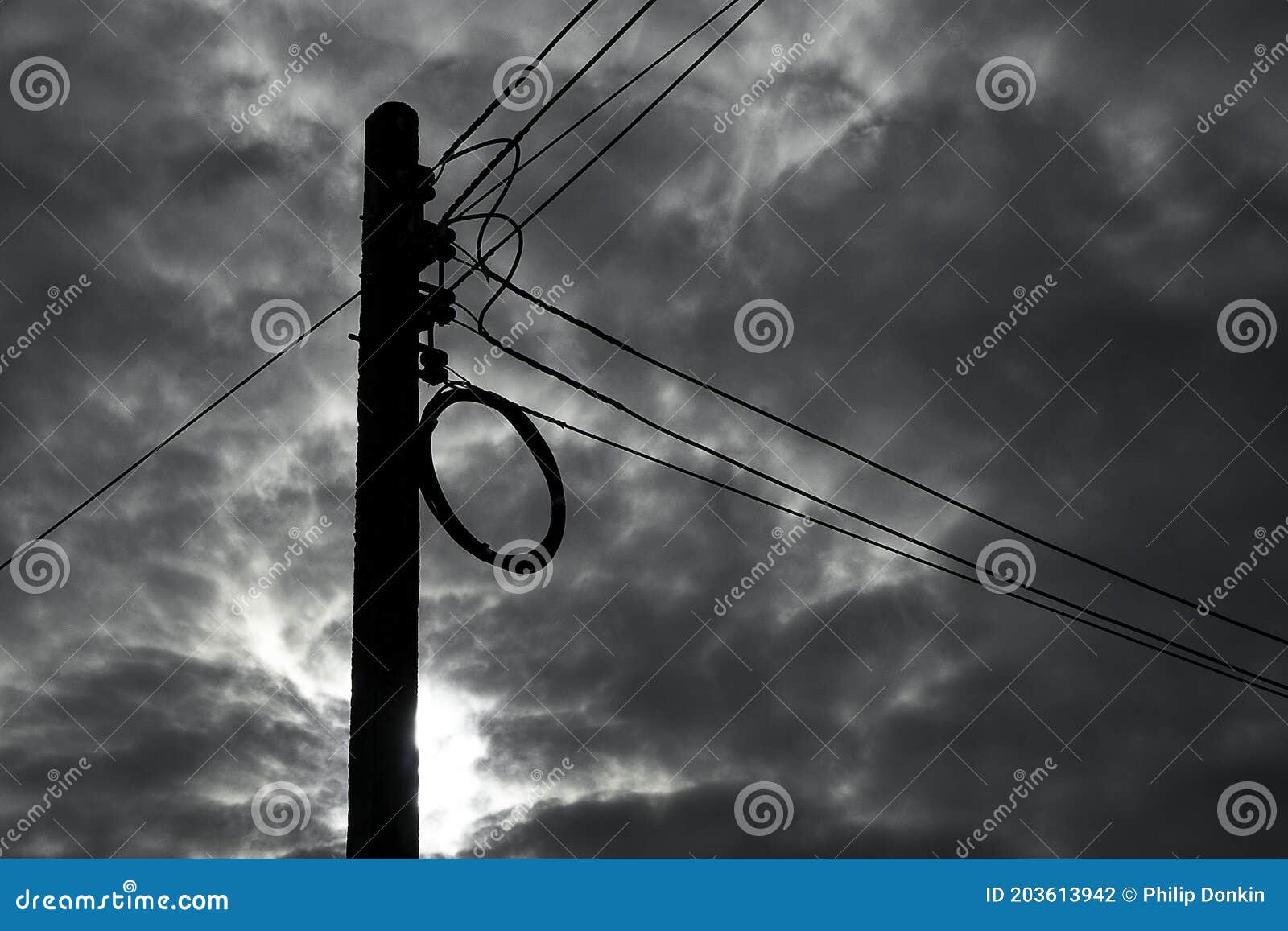 Mobile Antenna Arrays Showing Structure and Designs Stock Photo - Image ...