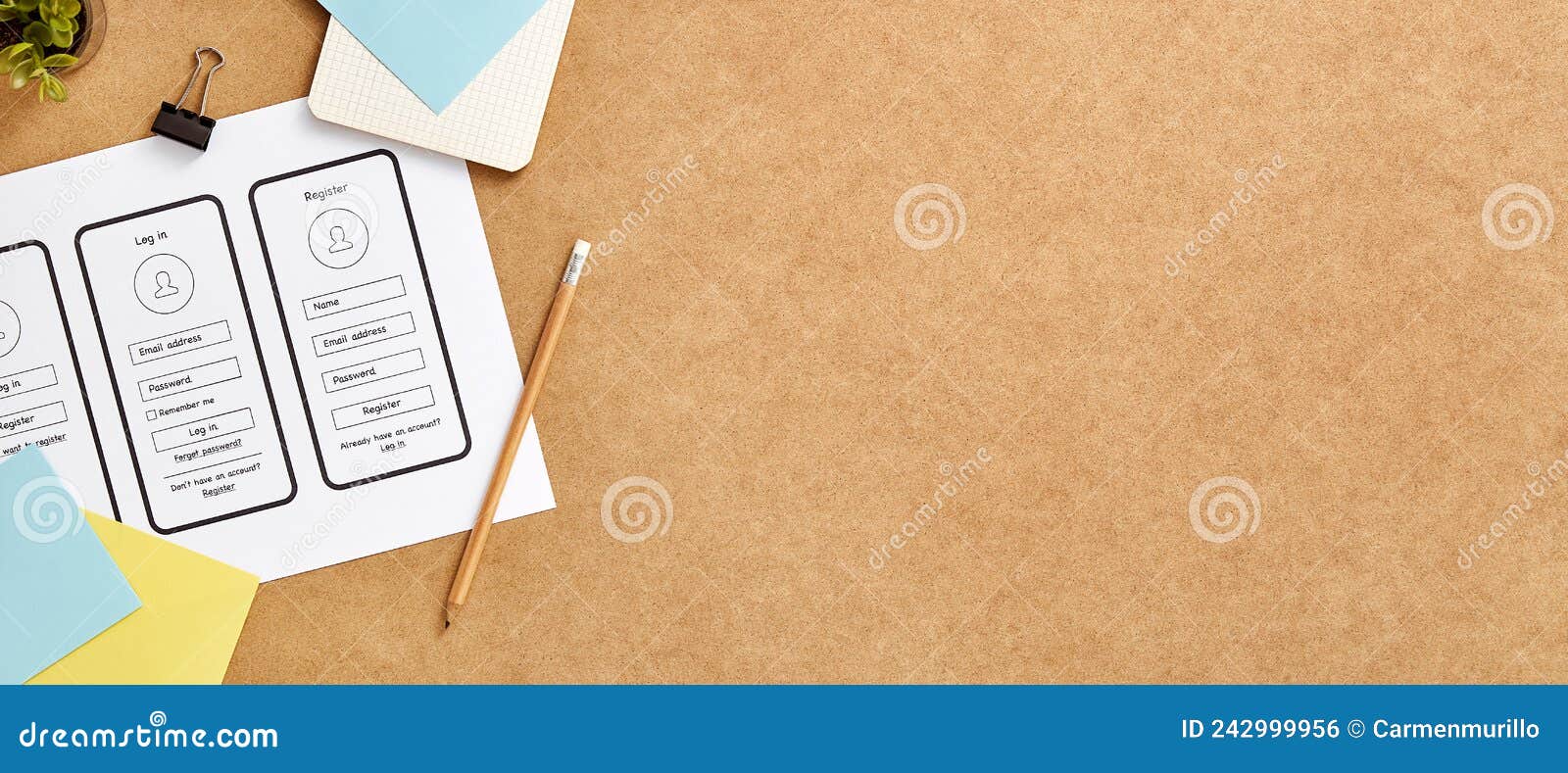 Mobile App Design Concept Web Banner Stock Photo - Image of planning ... Mobile App Design Concept Web Banner Stock Photo - Image of planning ...
