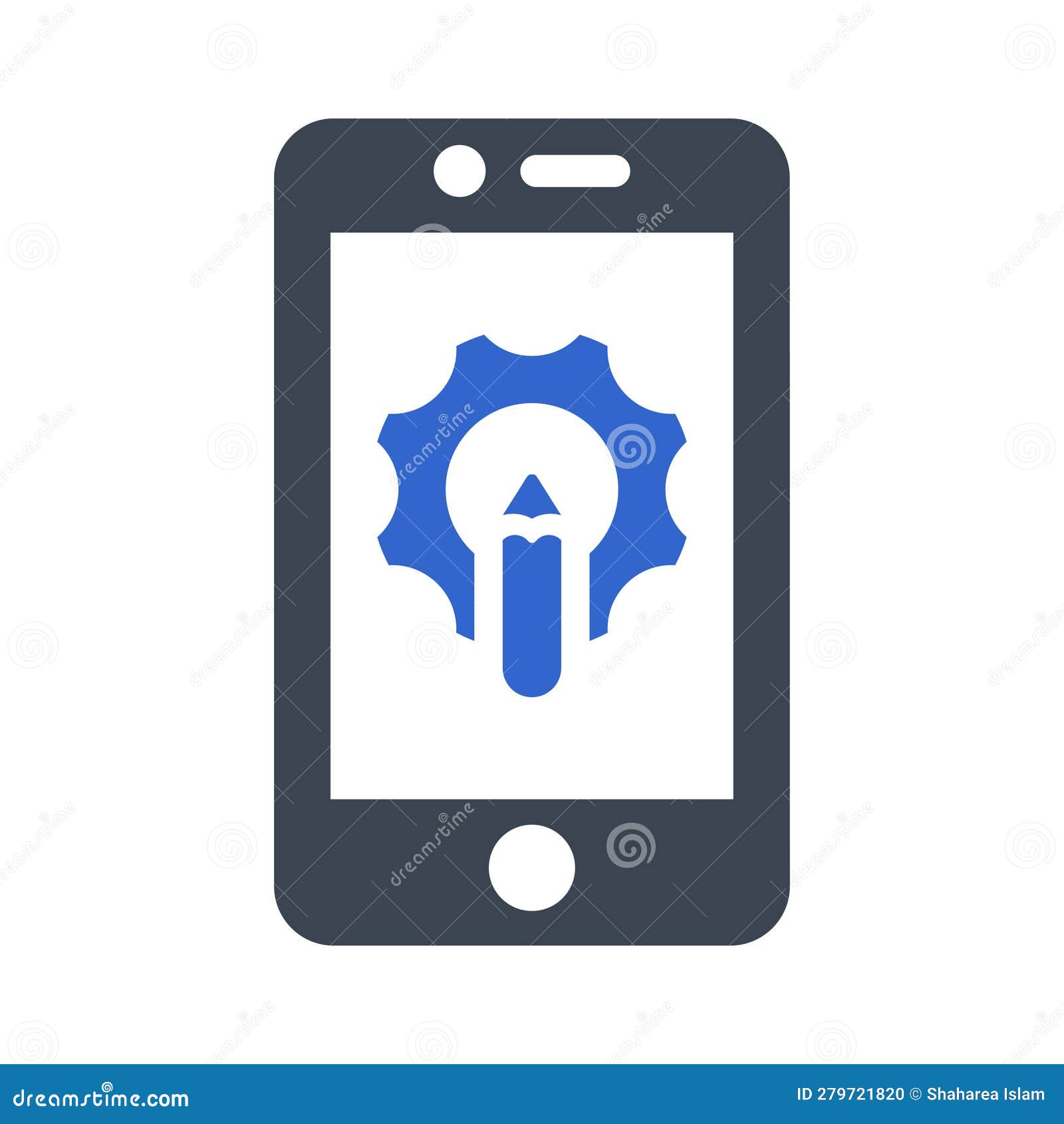 Mobile app design icon stock vector. Illustration of edit - 279721820 Mobile app design icon stock vector. Illustration of edit - 279721820