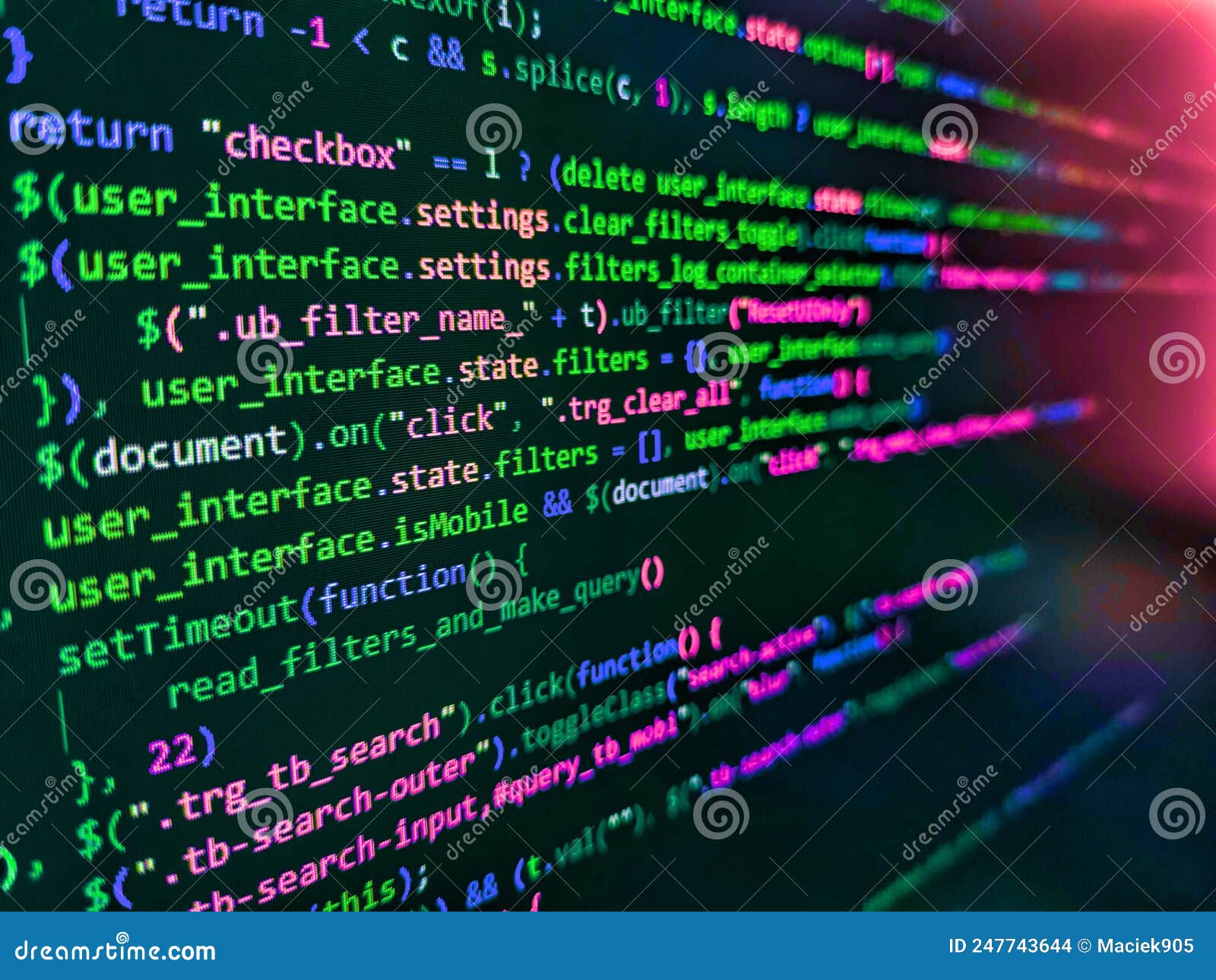 Mobile App Developer. Programmer Occupation. Simple Website HTML Code ...