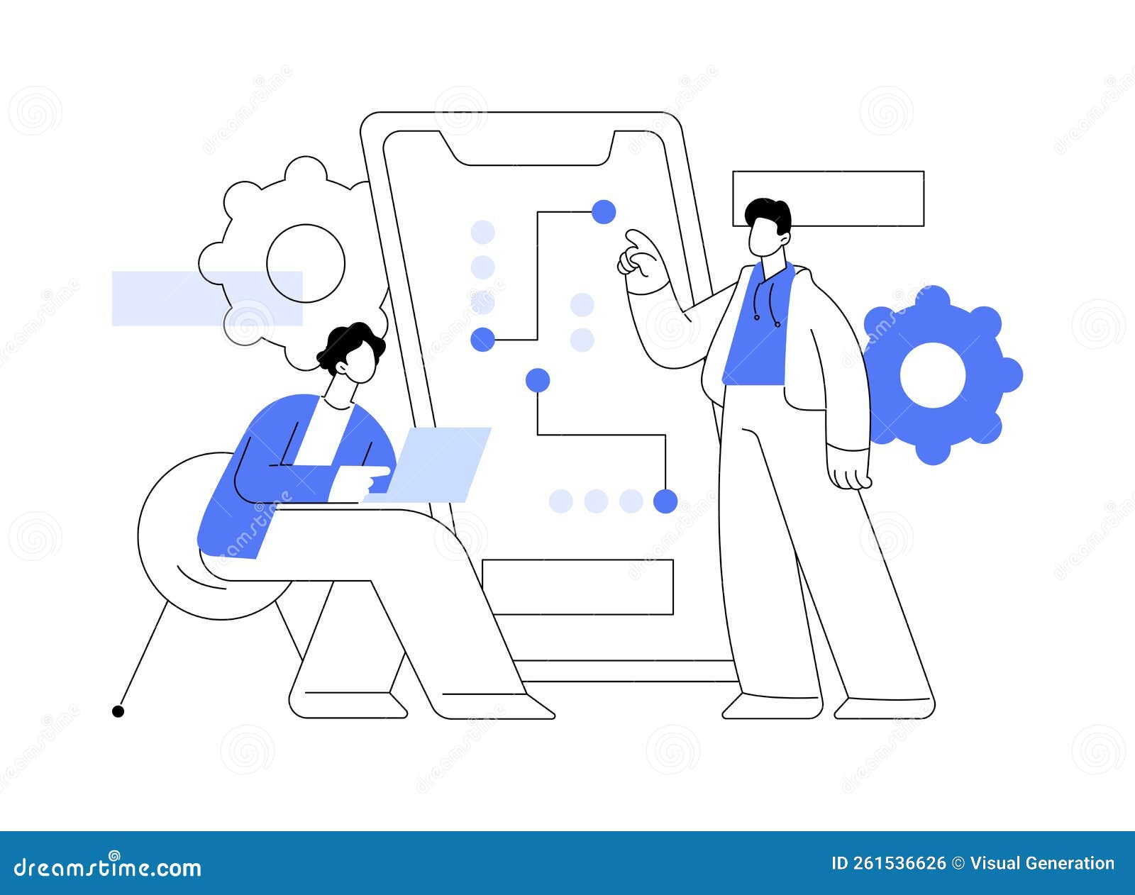 Mobile App Development Courses Abstract Concept Vector Illustration ...