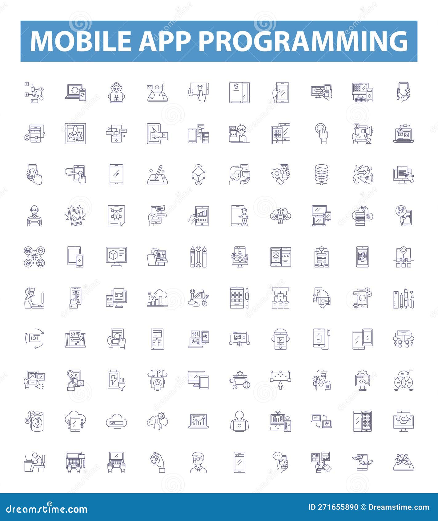 Kotlin Mobile Application Programming Language Coding Software Technology Stock Illustration 9831