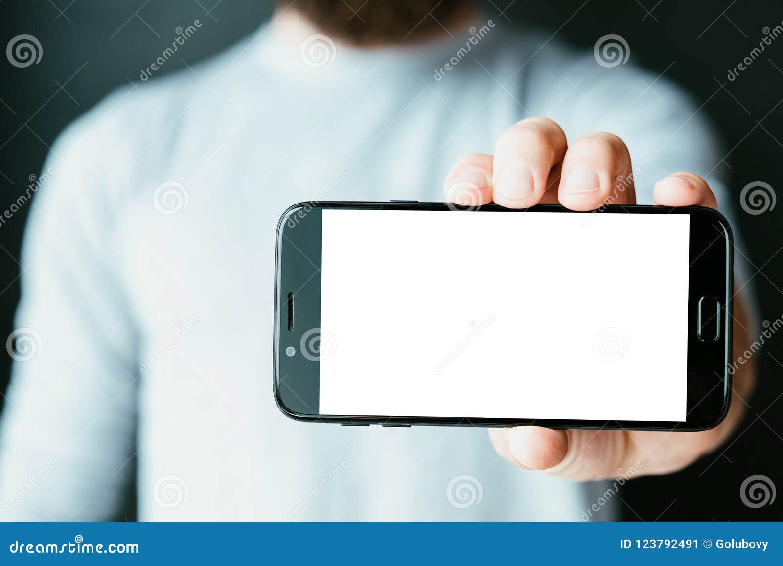 Mobile App Programming Software Development Phone Stock Image - Image ...