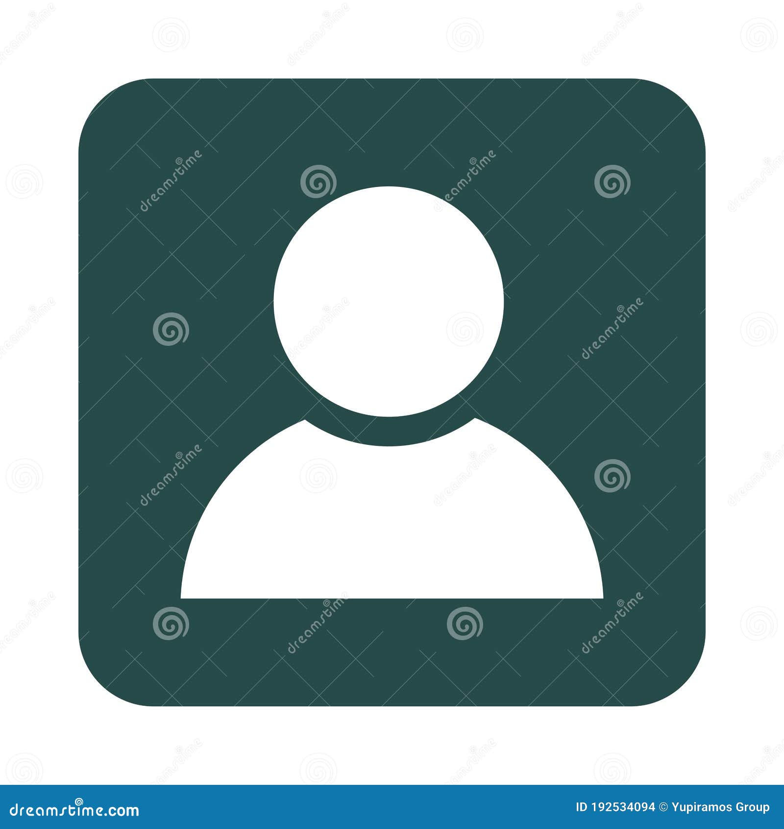 Mobile Application Avatar Web Button Menu Digital Flat Style Icon Stock ...