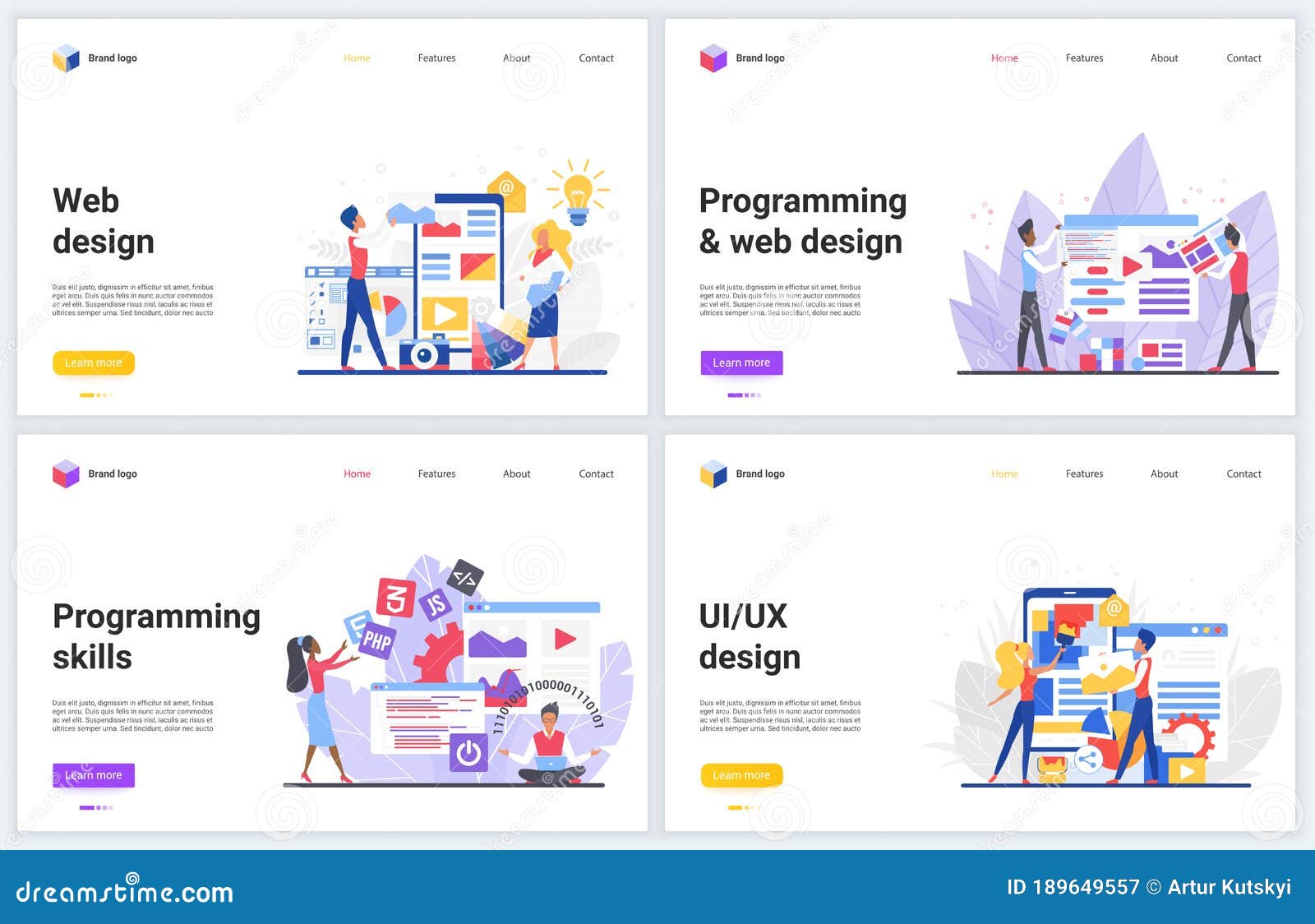 Programming Team Concept. Computer Games, Virtual World And IoT ...
