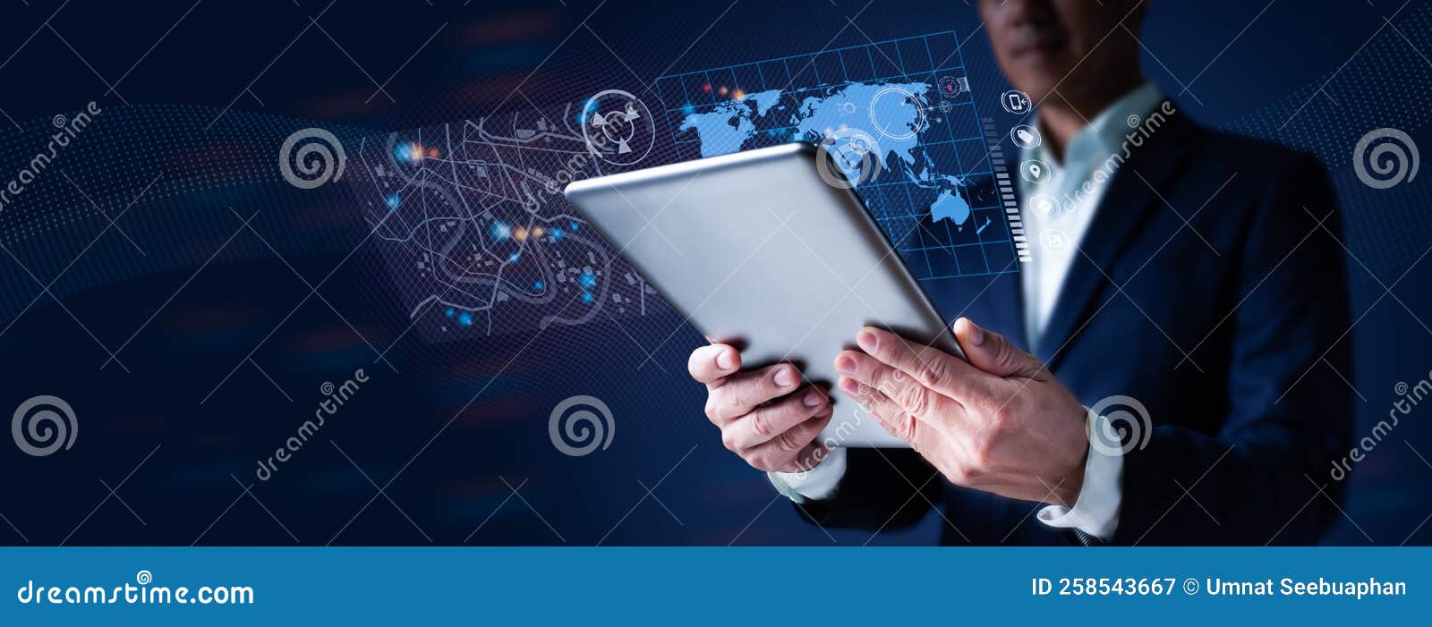 Mobile Apps, GPS Mapping To Pinpoint the Location of Address. Concept ...