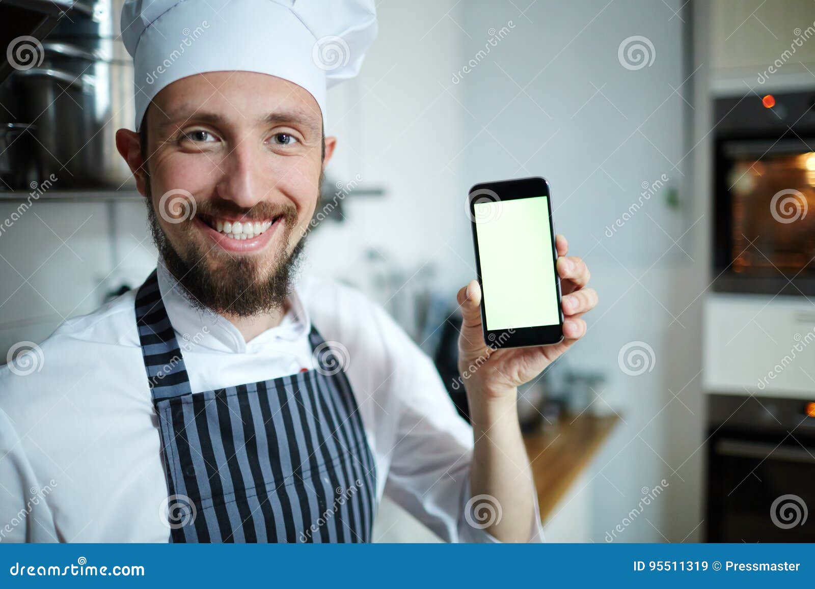 Mobile baker stock image. Image of happy, masterclass - 95511319