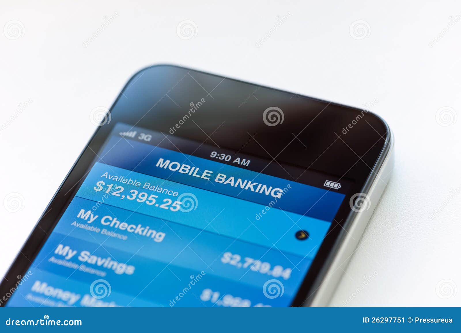 Mobile Banking on Apple Iphone Stock Image - Image of global, ecommerce ...