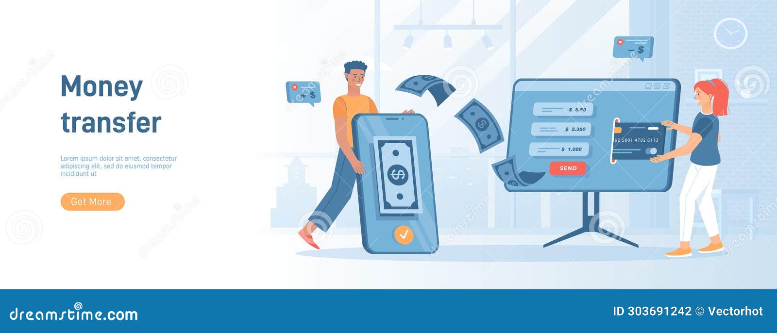 Mobile Banking, Online Internet Payment. Mobile Application, Service ...