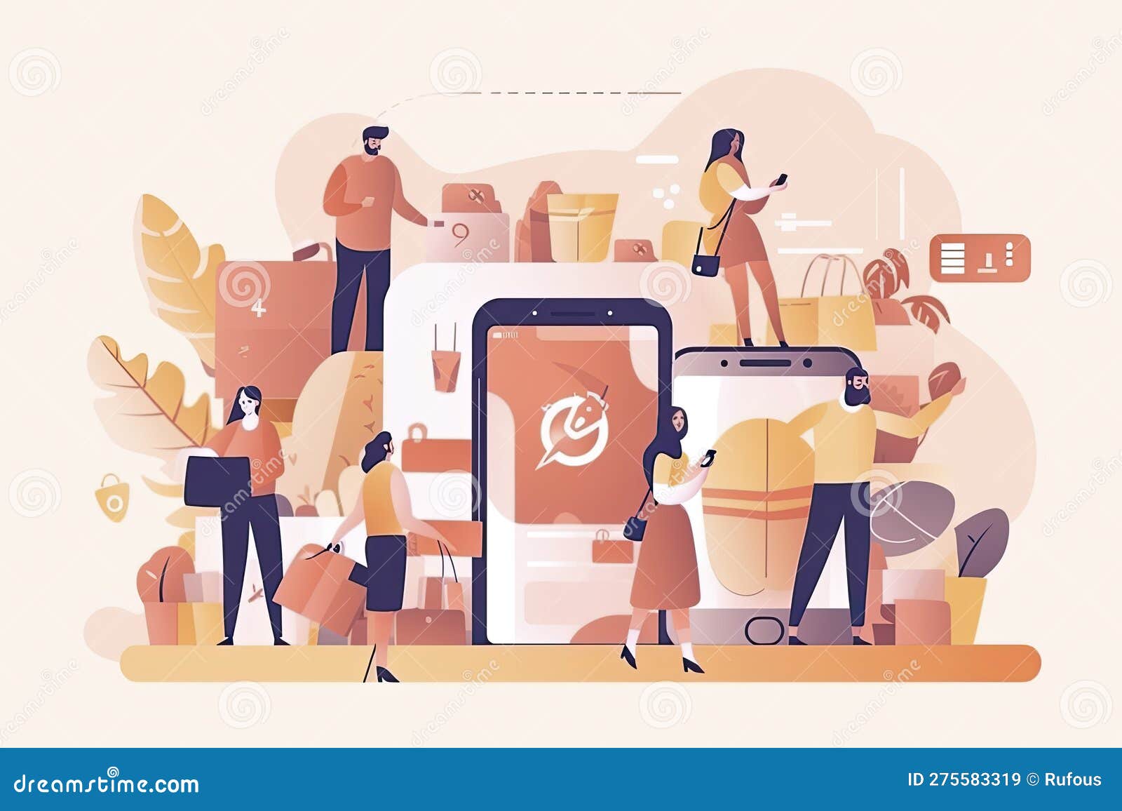 Mobile Banking Service, Financial Payment Smartphone Mobile Screen ...