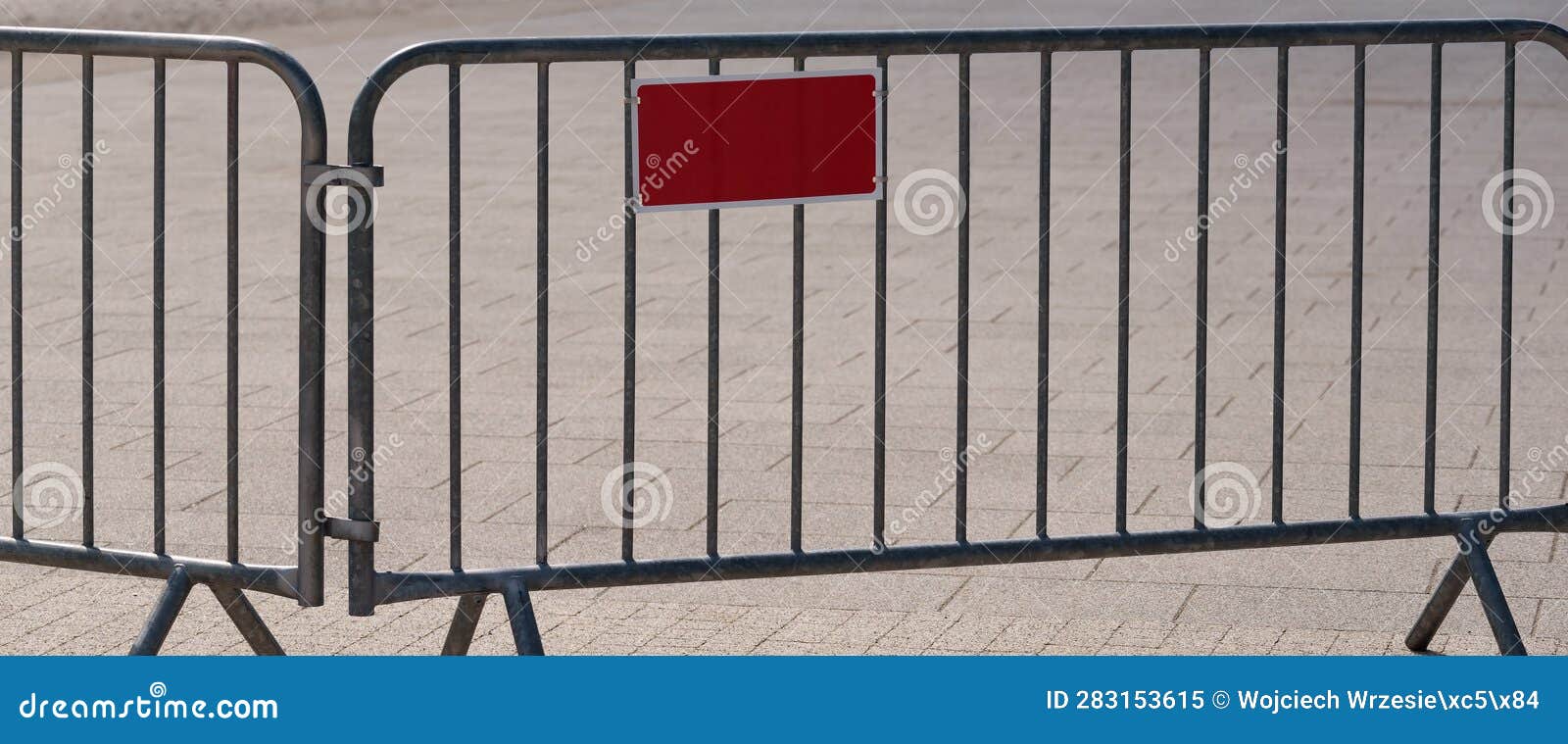MOBILE BARRIERS stock image. Image of security, protection - 283153615
