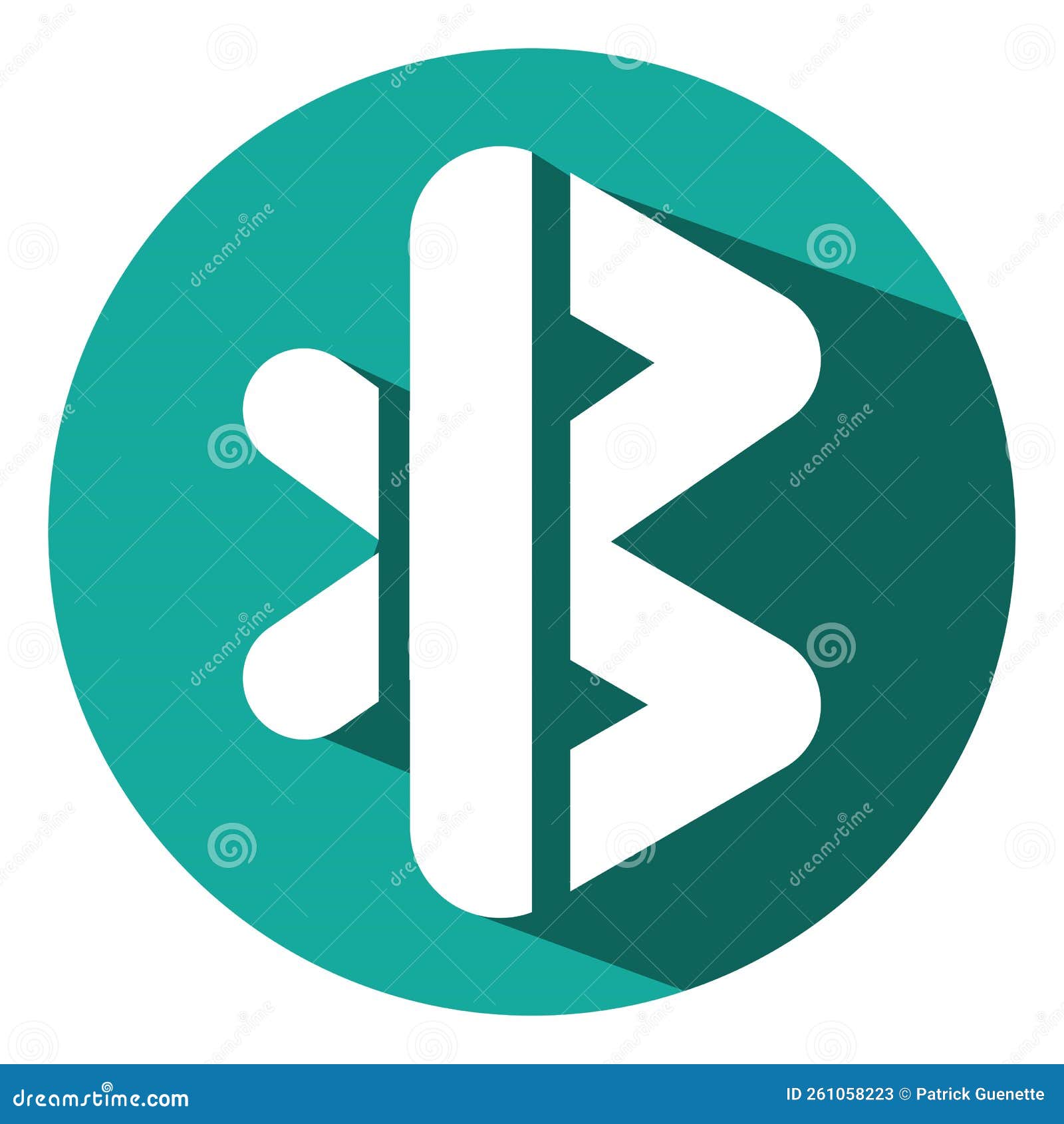 Mobile bluetooth, icon stock vector. Illustration of design - 261058223