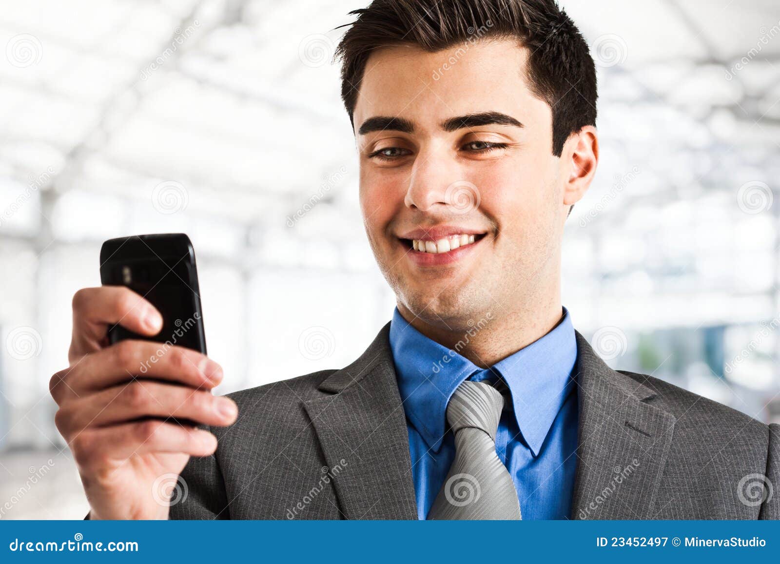 Mobile business stock image. Image of concept, executive - 23452497