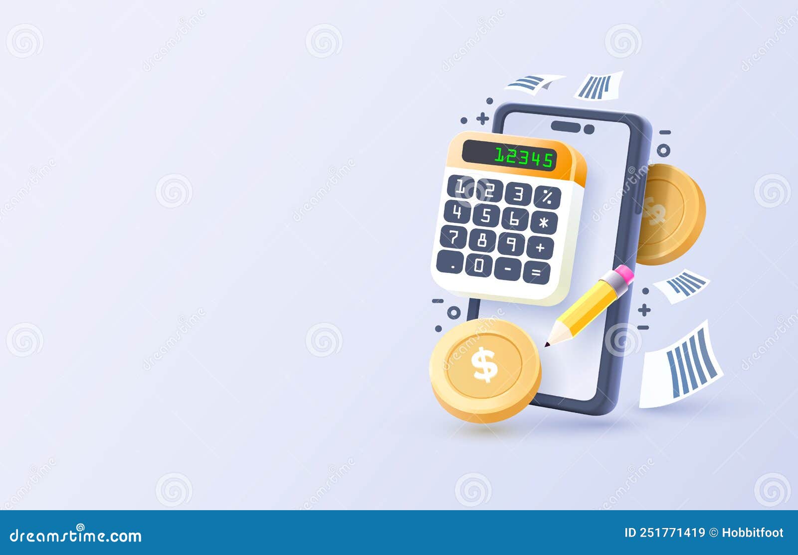 Mobile Calculator Service, Smartphone Mobile Finance, Technology Mobile ...