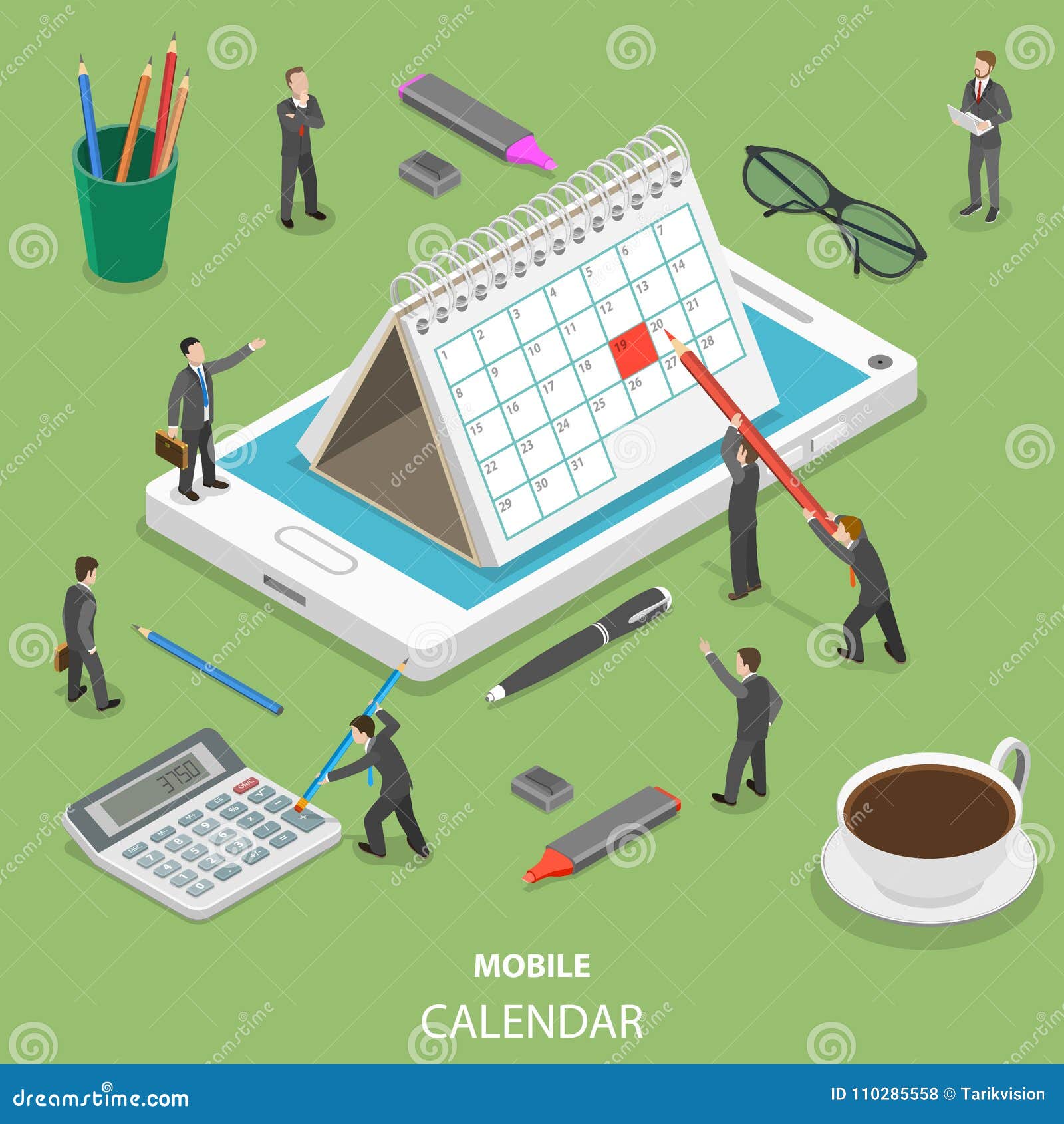 Mobile App Calendar Light Mode Concept, Activity Calendar Template UI ... Mobile App Calendar Light Mode Concept, Activity Calendar Template UI ...