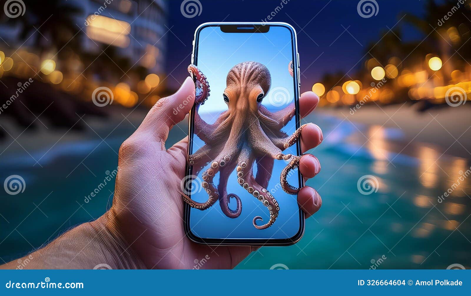 Mobile Capturing Image and Showing Information of Octopus on the ...