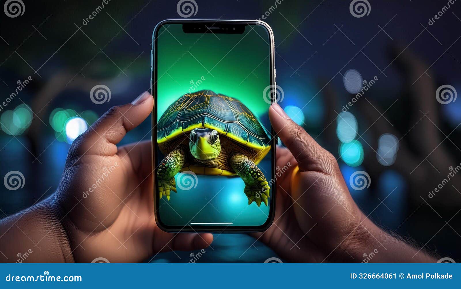 Mobile Capturing Image and Showing Information of Turtle on the Display ...