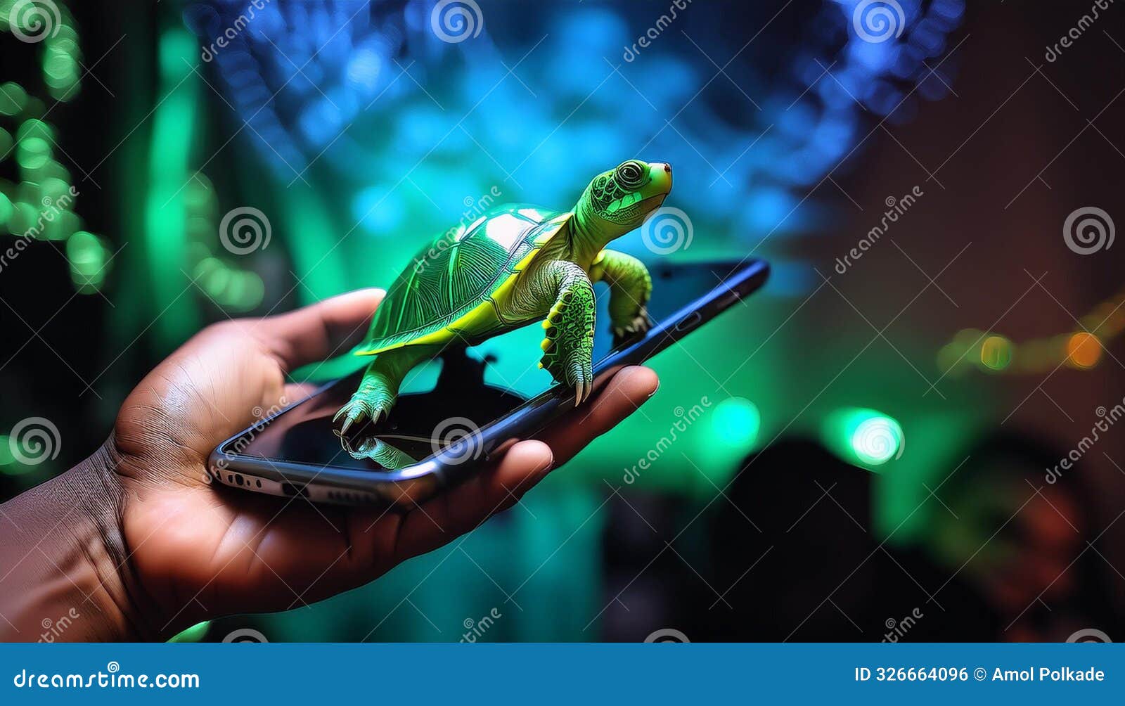 Mobile Capturing Image and Showing Information of Turtle on the Display ...
