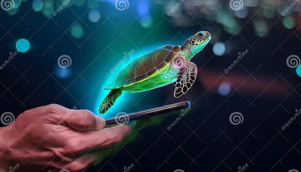 Mobile Capturing Image and Showing Information of Turtle on the Display ...