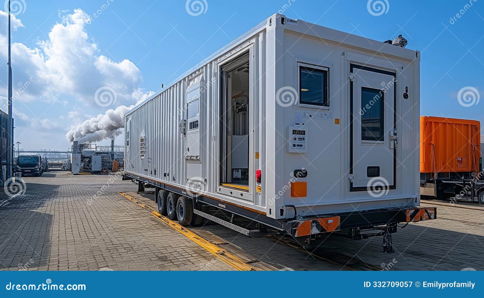 Mobile CCS Unit for Carbon Capture Deployed at Industrial Facility ...