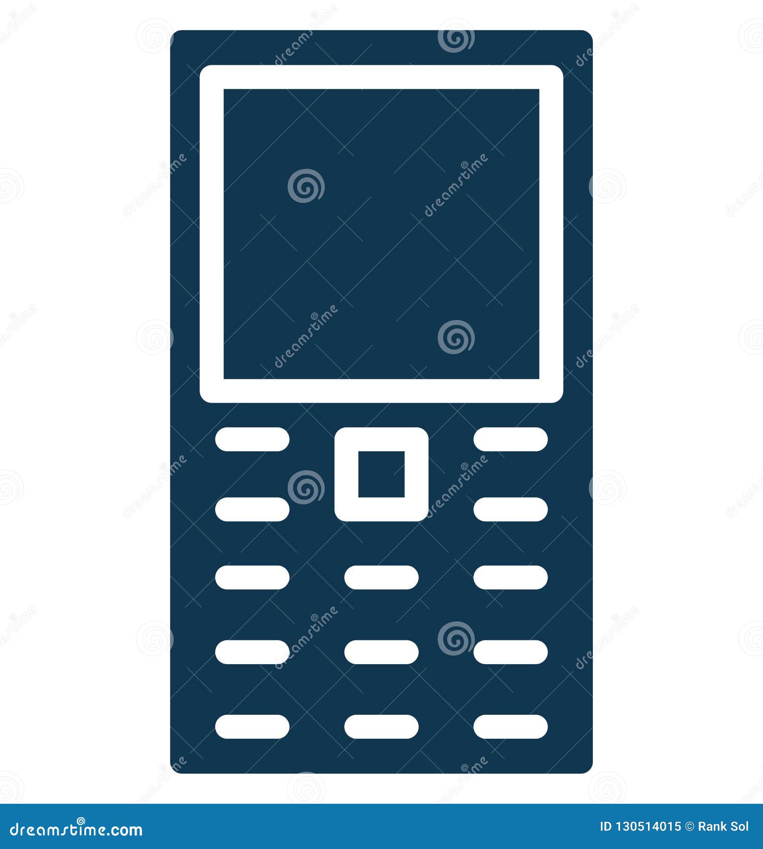 Mobile, Cell, Isolated Vector Icon that Can Be Easily Edited in Any ...