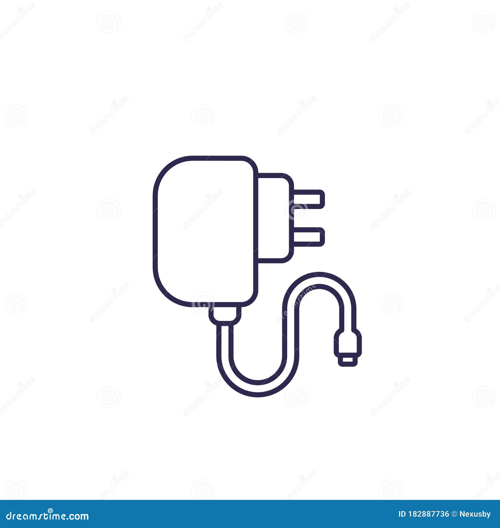 CCS Charger Line Icon, Electric Car Concept, Electric Car Charging Plug ...