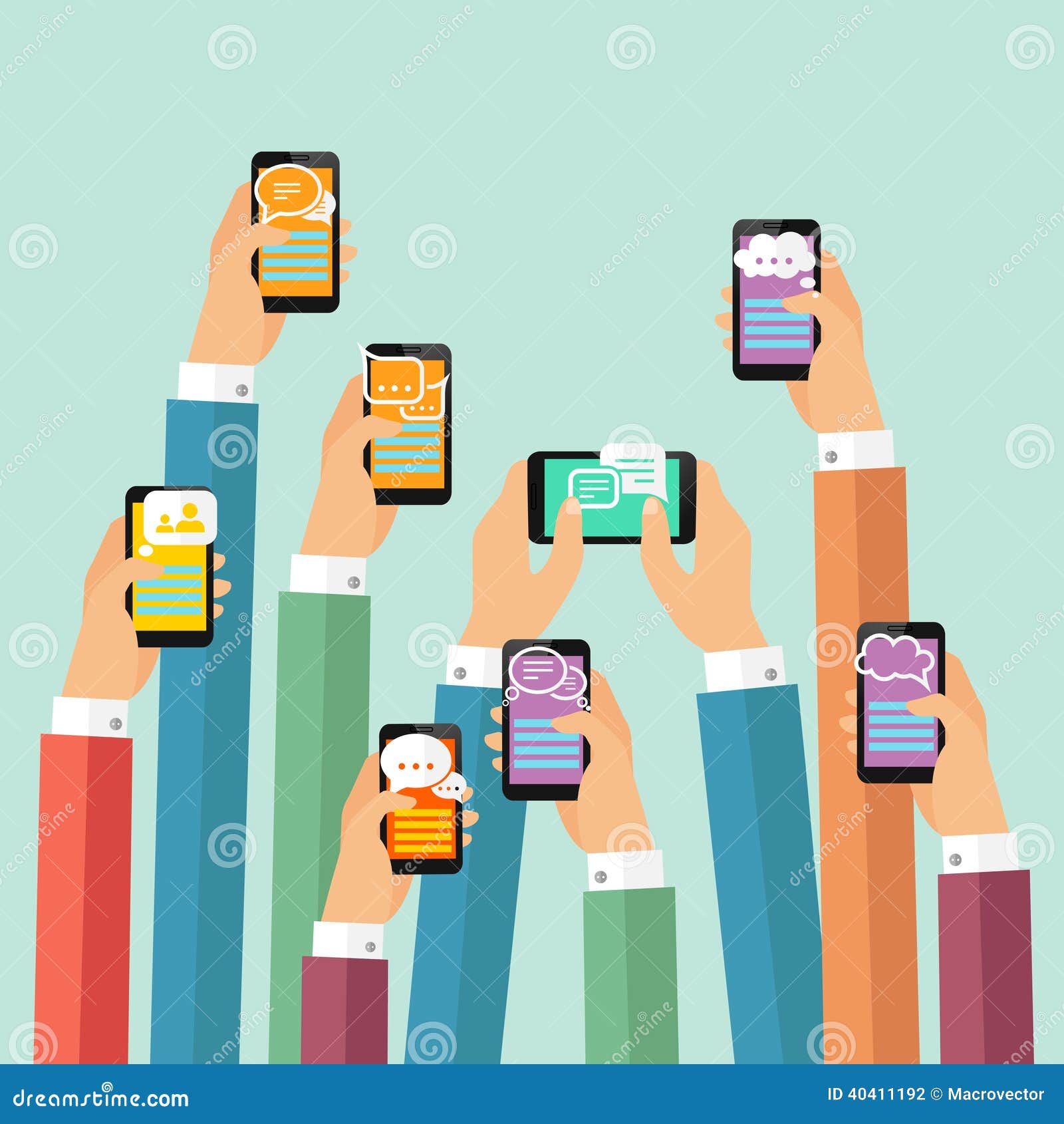 Chat Poster Stock Illustrations – 18,940 Chat Poster Stock ...