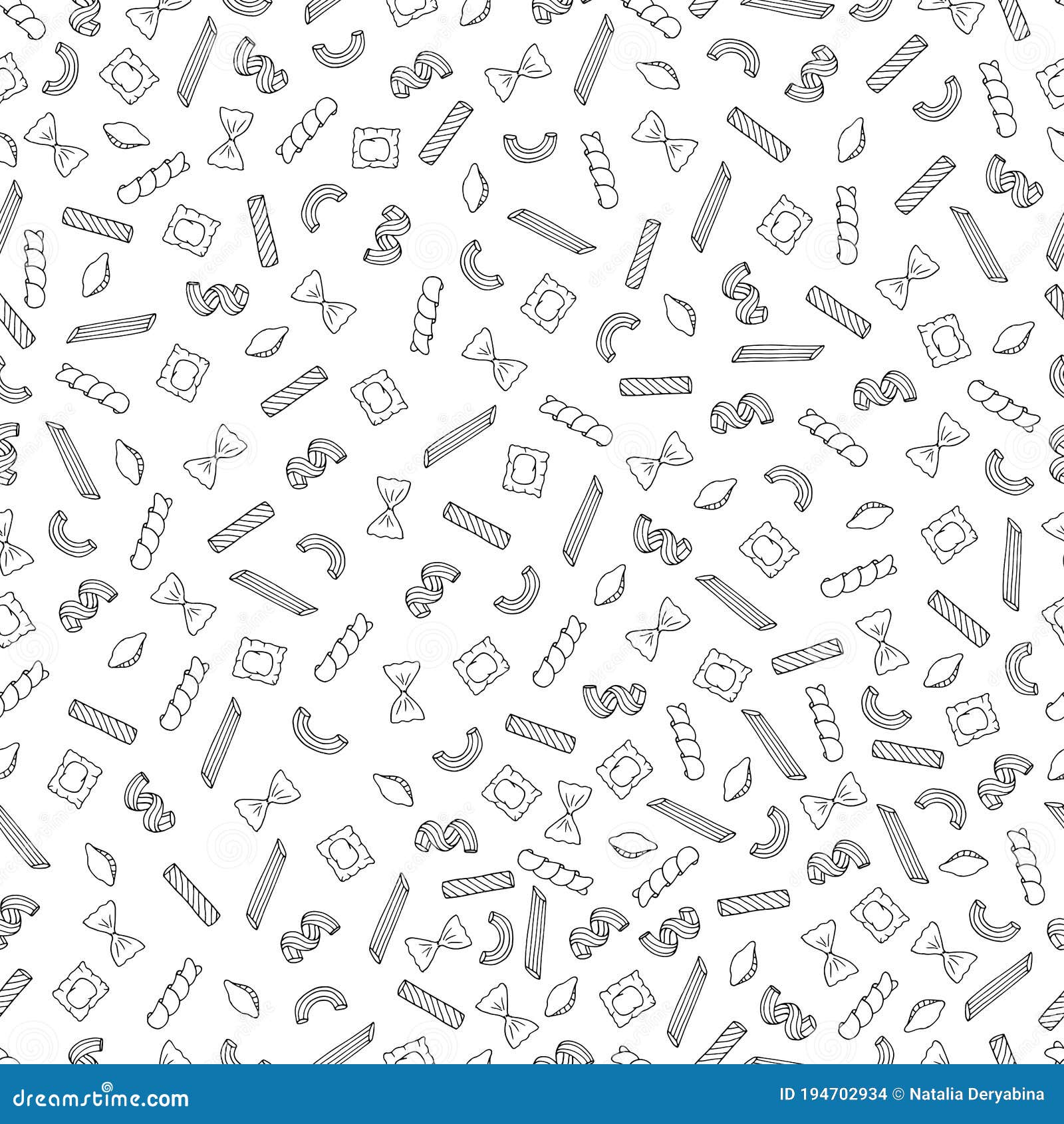Coloring Book Wallpaper Seamless Pattern Stock Vector - Illustration of ...