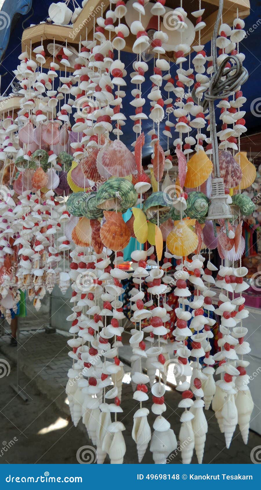 Mobile colourful Sea shell stock photo. Image of mobile - 49698148