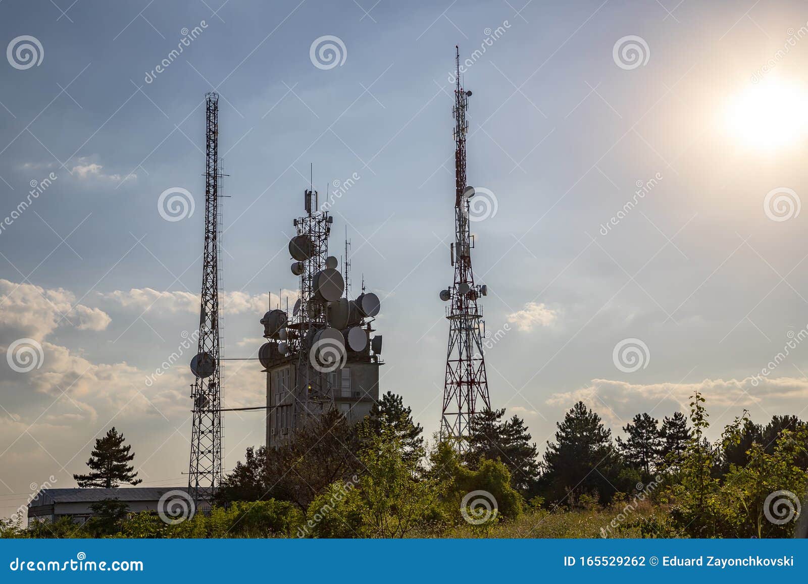 Mobile Communication Towers for Mobile Communications and the Stock ...