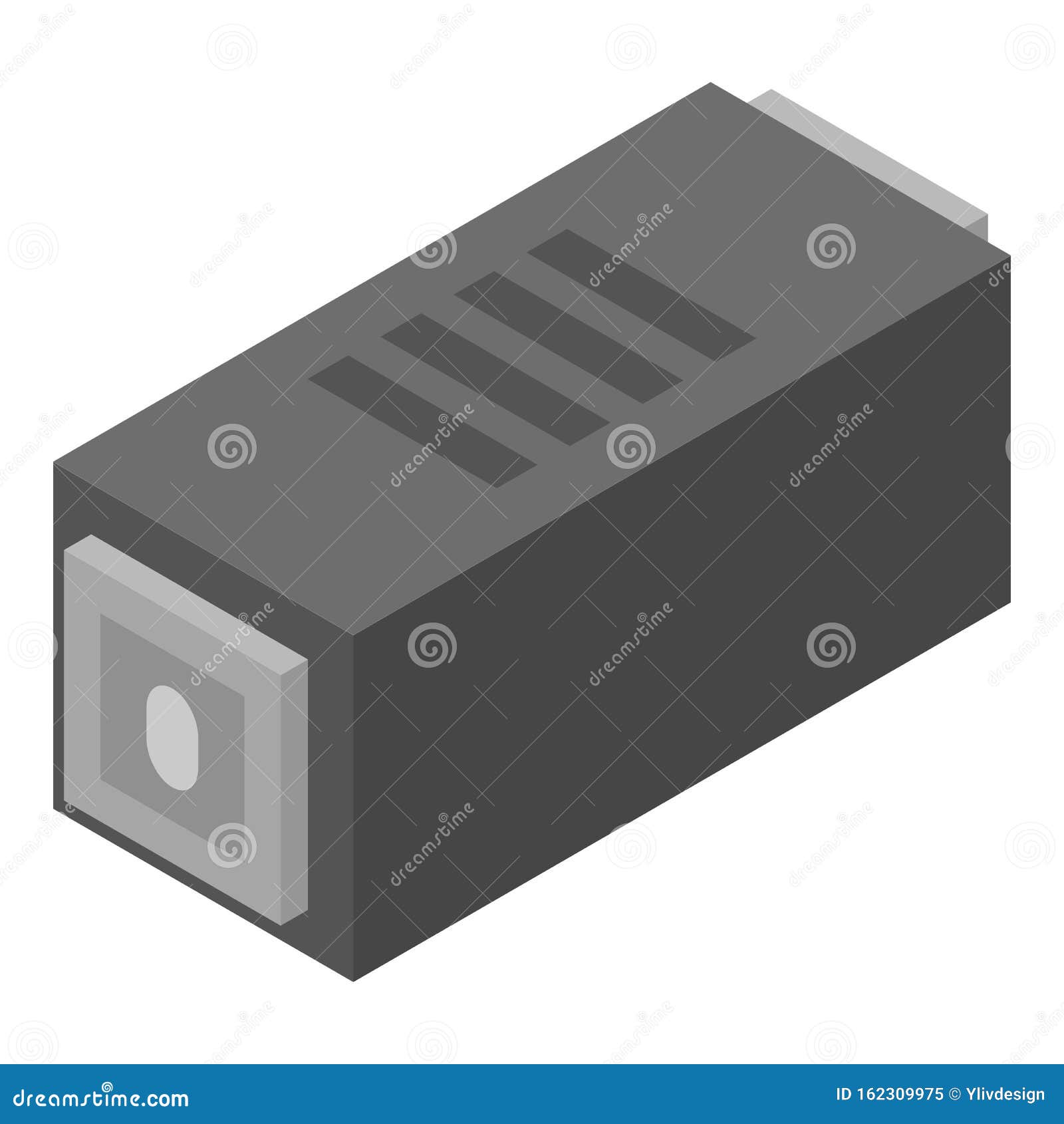 Mobile Data Adapter Icon, Isometric Style Stock Vector - Illustration ...