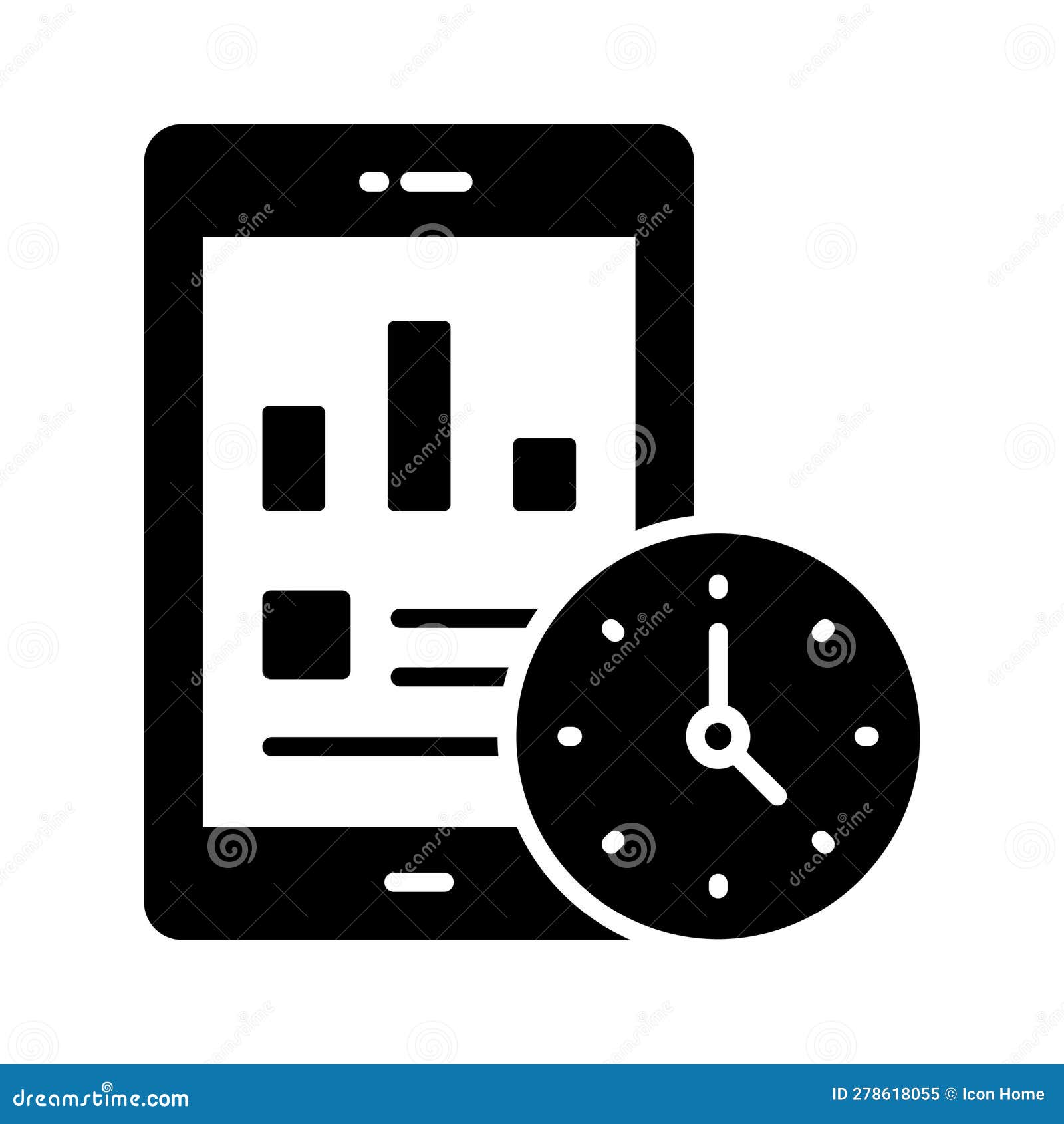 Mobile Data Management Icon in Modern Style, Easy To Use Icon Stock ...