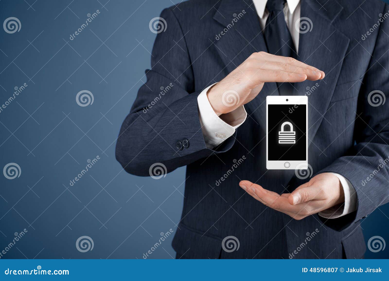 Mobile device security stock image. Image of service - 48596807