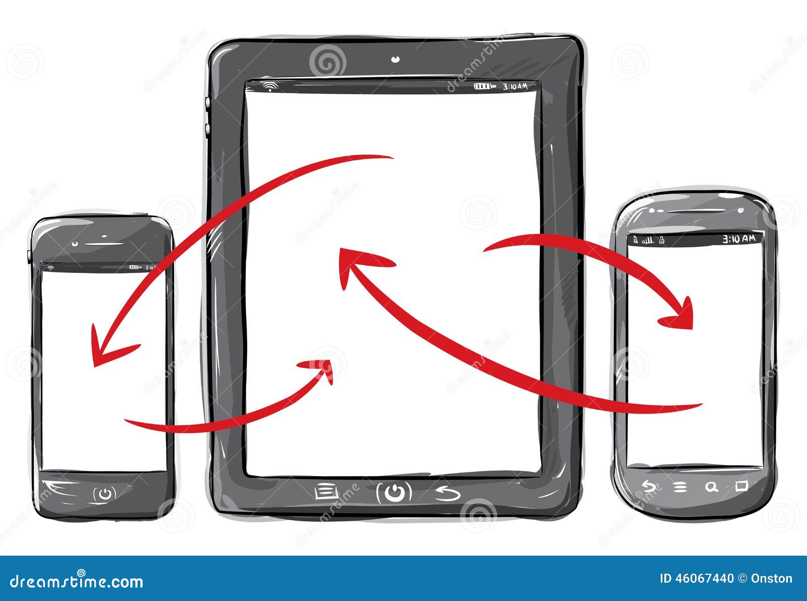 Mobilephones Cartoons, Illustrations & Vector Stock Images - 428 ...