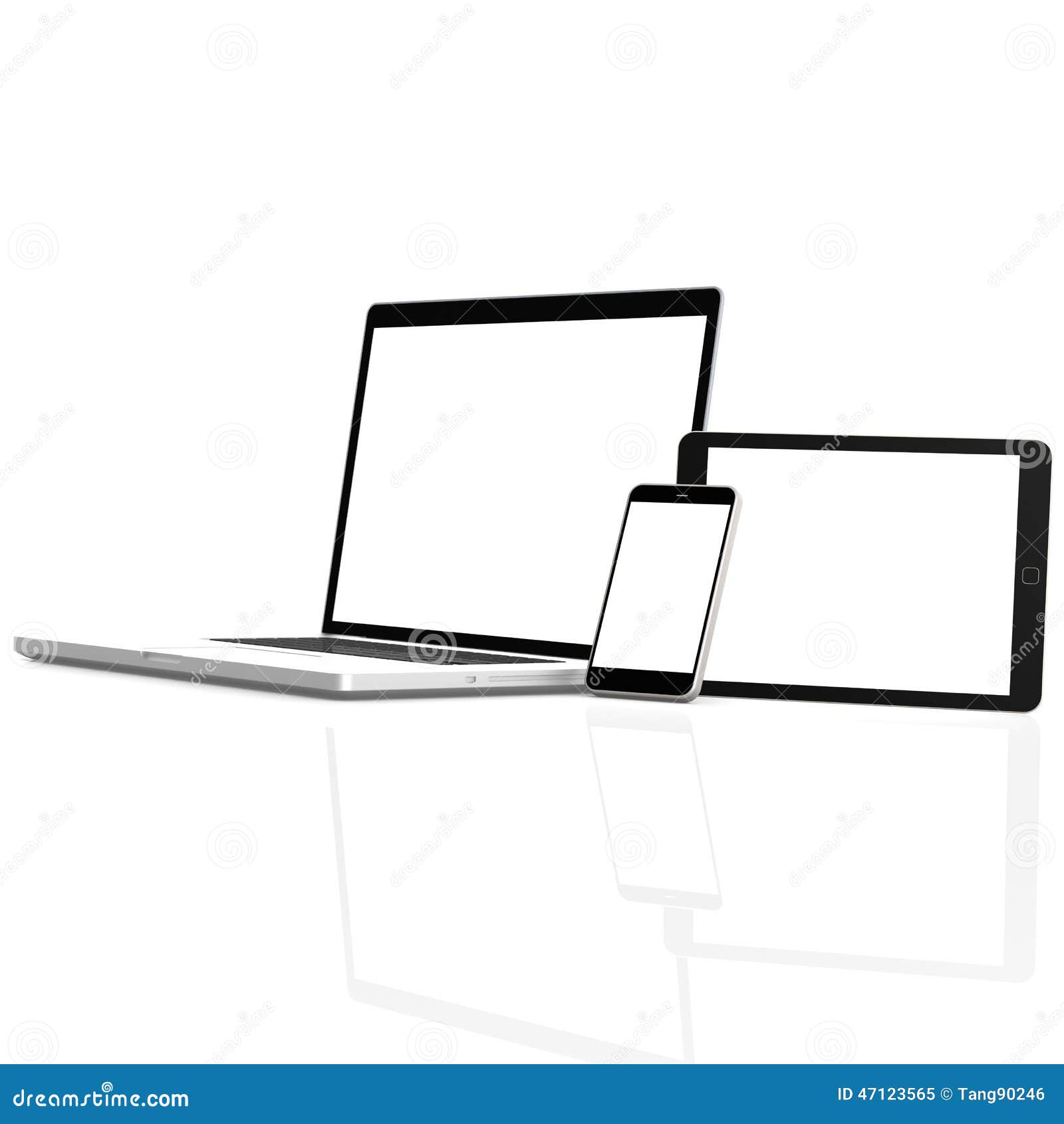 Mobile devices stock illustration. Illustration of icon - 47123565