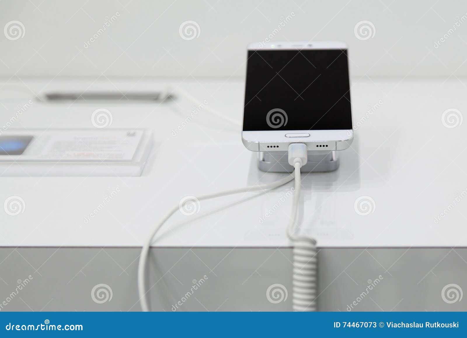 Mobile devices store stock image. Image of device, modern - 74467073