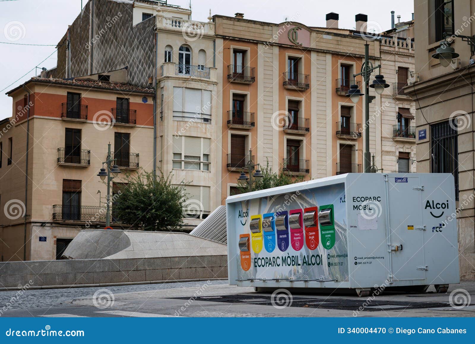 Mobile Ecopark of the Smart City of Alcoy, Spain Editorial Image ...