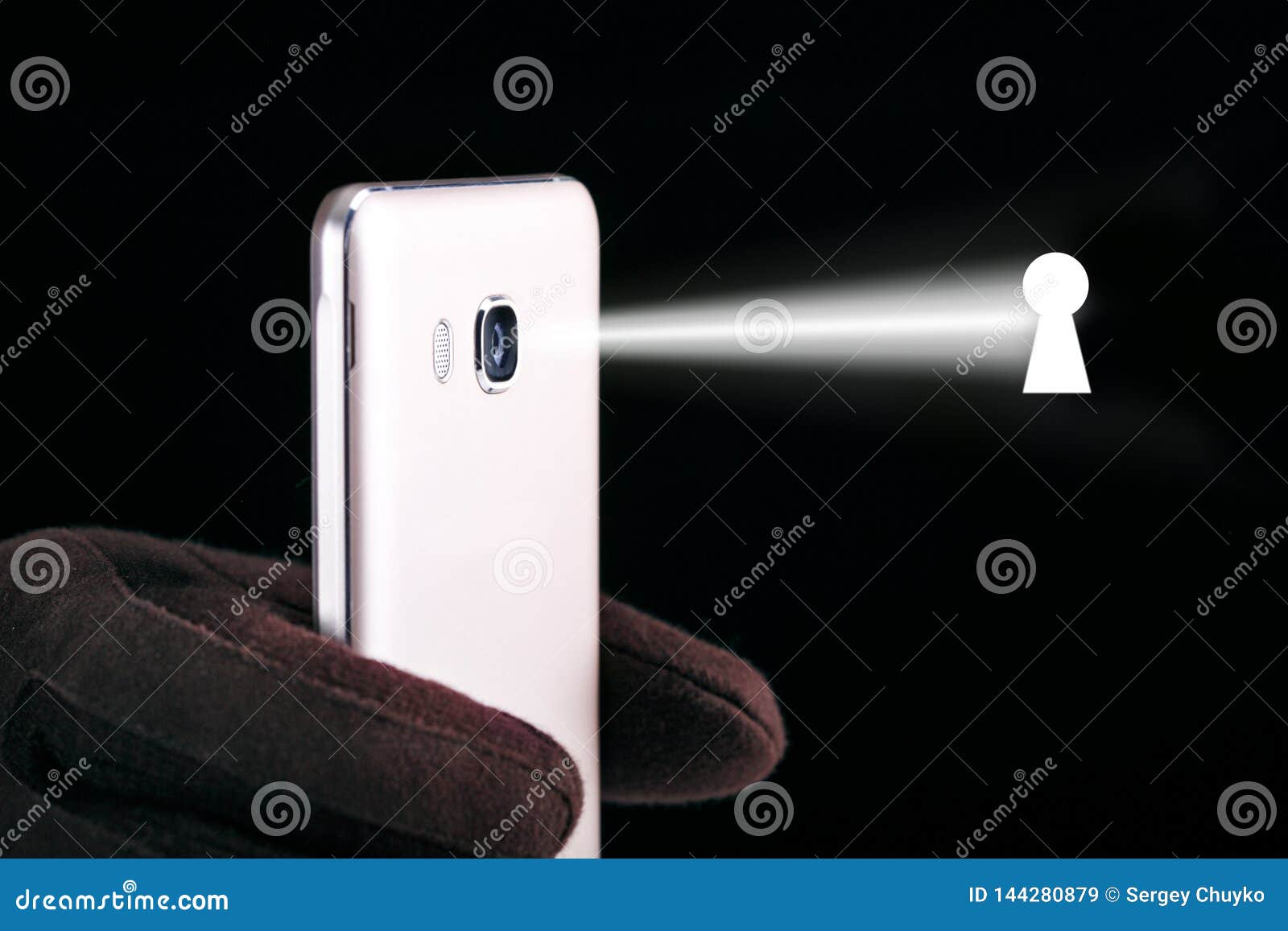 Mobile Espionage and Control by Special Services Concept. Invasion of ...