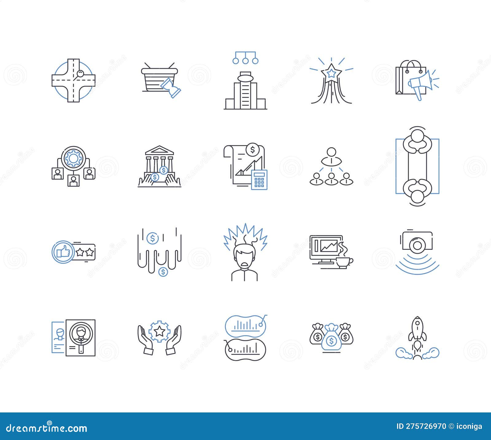 Evolution Line Icons, Signs, Vector Set, Outline Illustration Concept ... Evolution Line Icons, Signs, Vector Set, Outline Illustration Concept ...