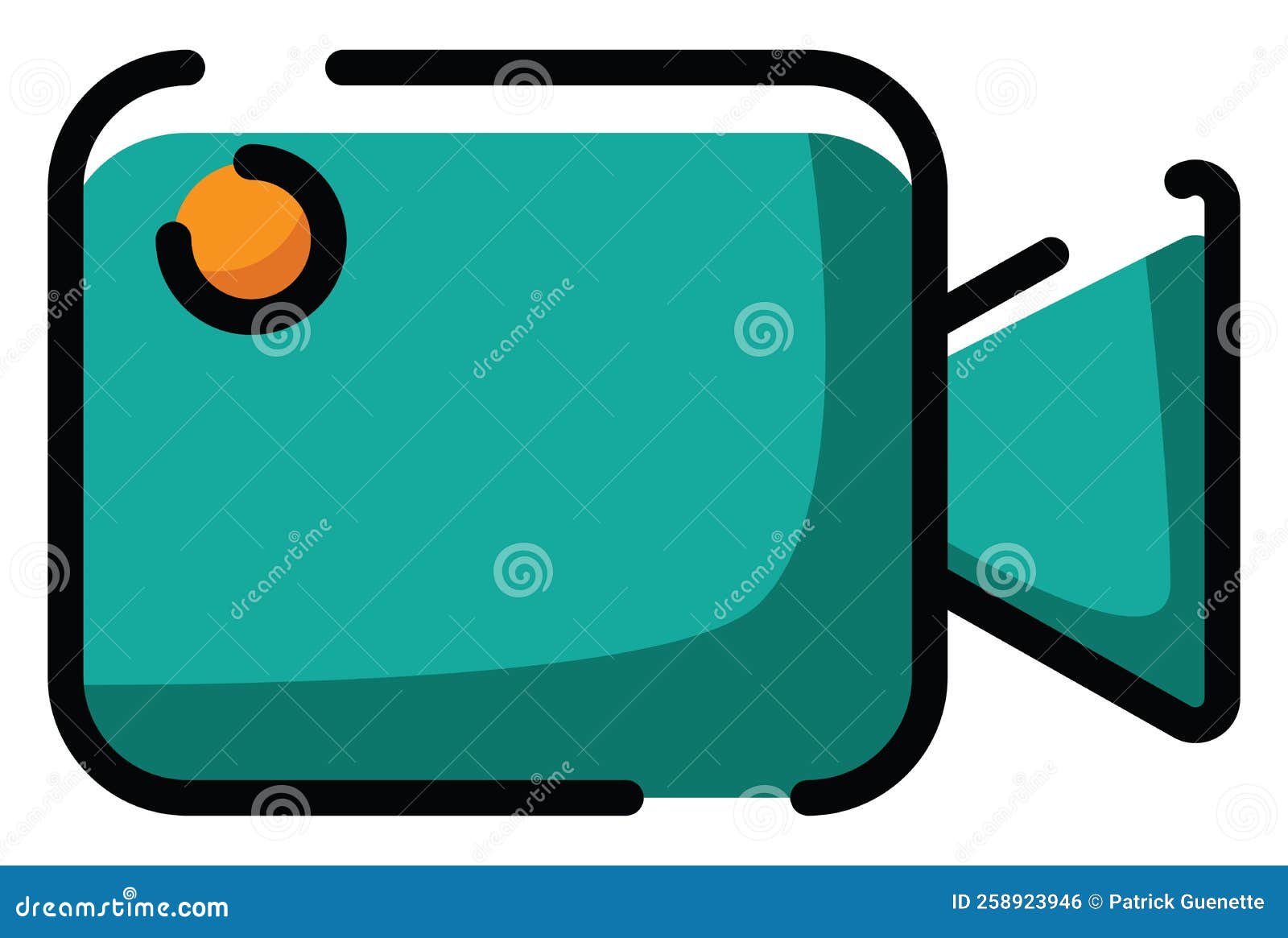 Facetime Icon In Filled, Thin Line, Outline And Stroke Style. Vector ...