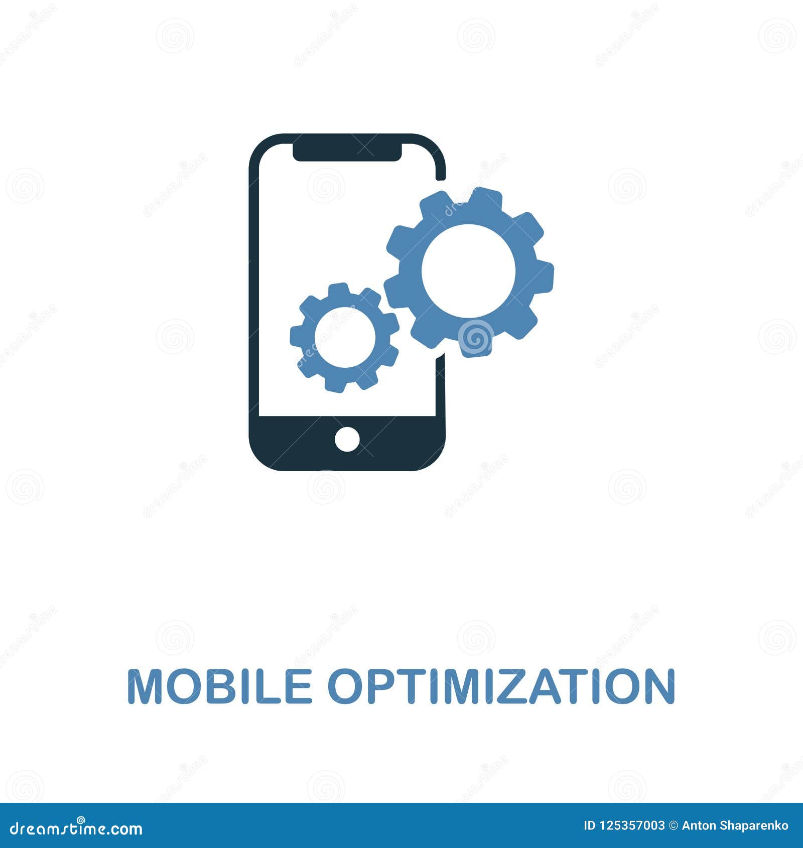 Mobile Friendly Icon. Simple Element Illustration in 2 Colors Design ... Mobile Friendly Icon. Simple Element Illustration in 2 Colors Design ...