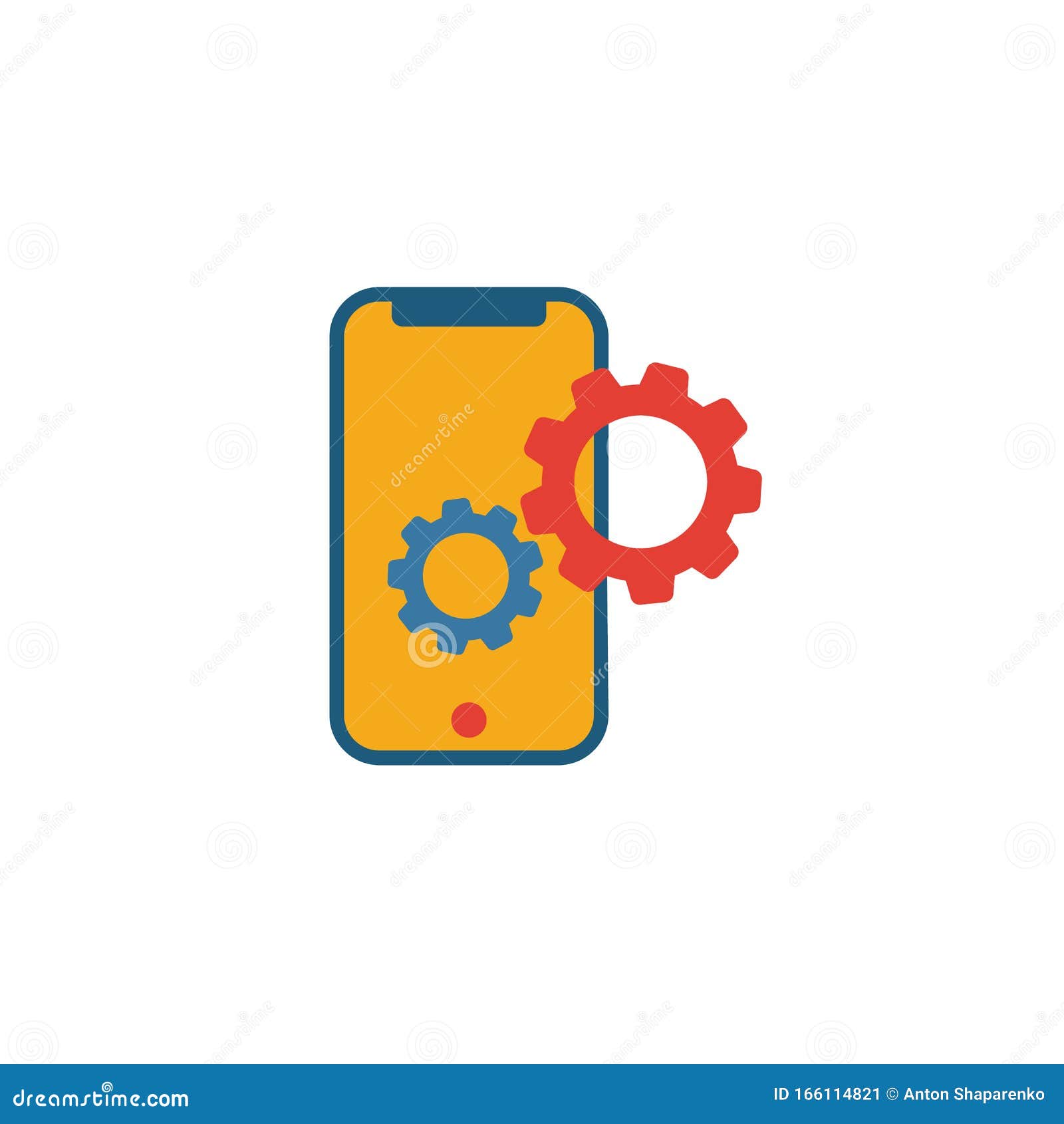 Mobile Friendly Icon. Simple Element from Seo Icons Collection Stock ...