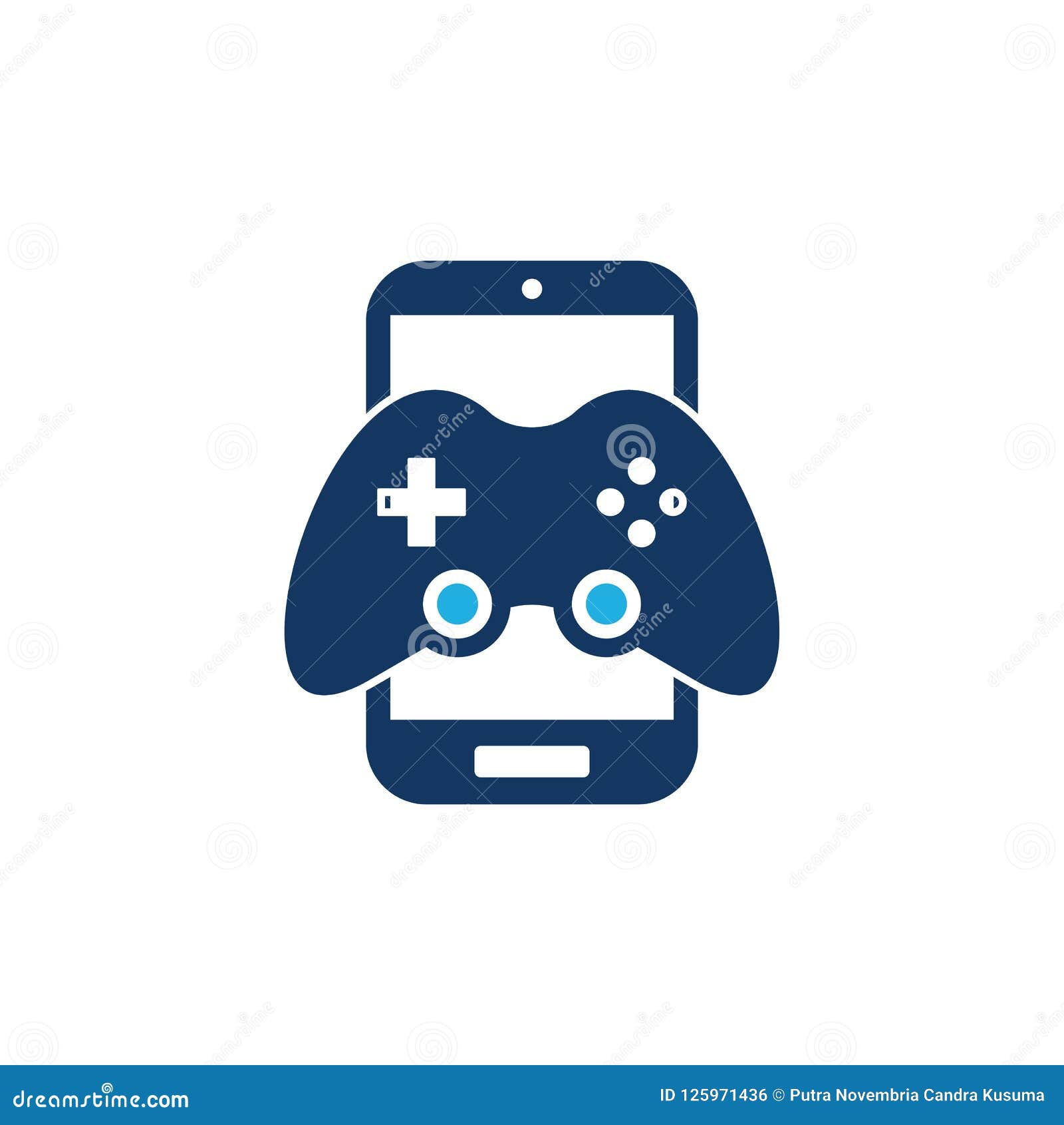 Mobile Game Logo Icon Design Stock Vector - Illustration of creative ...