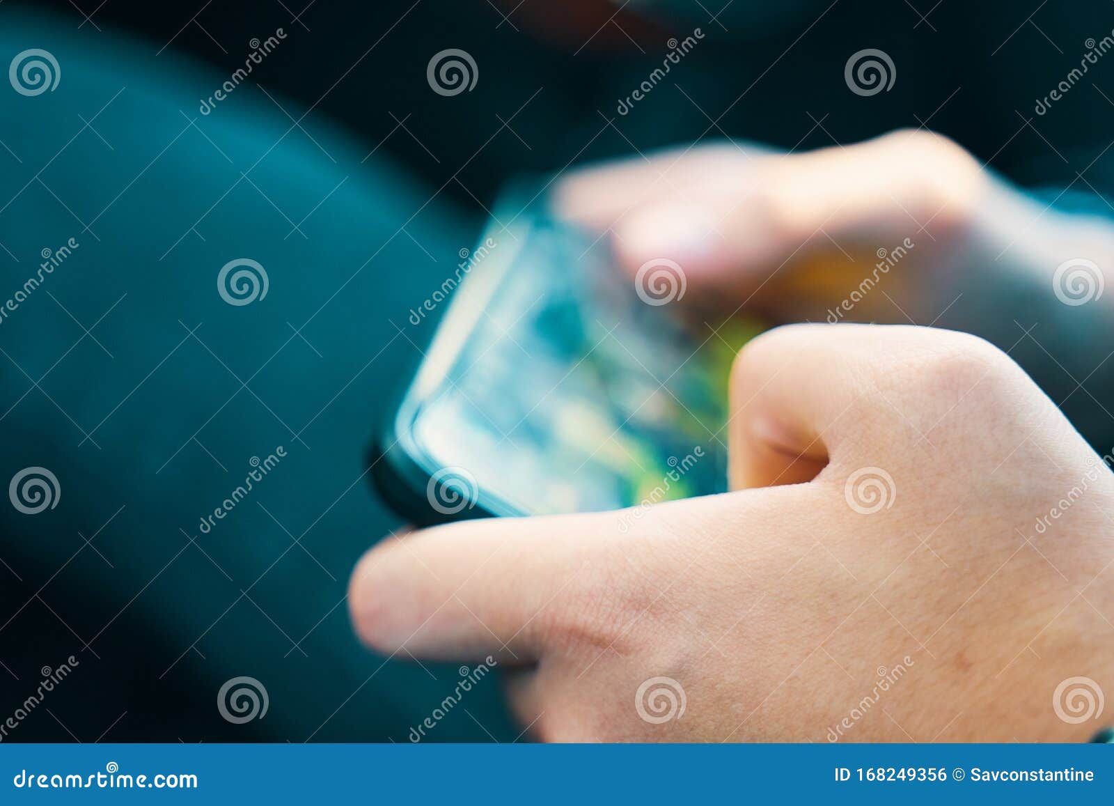 Mobile gaming concept. stock photo. Image of online - 168249356